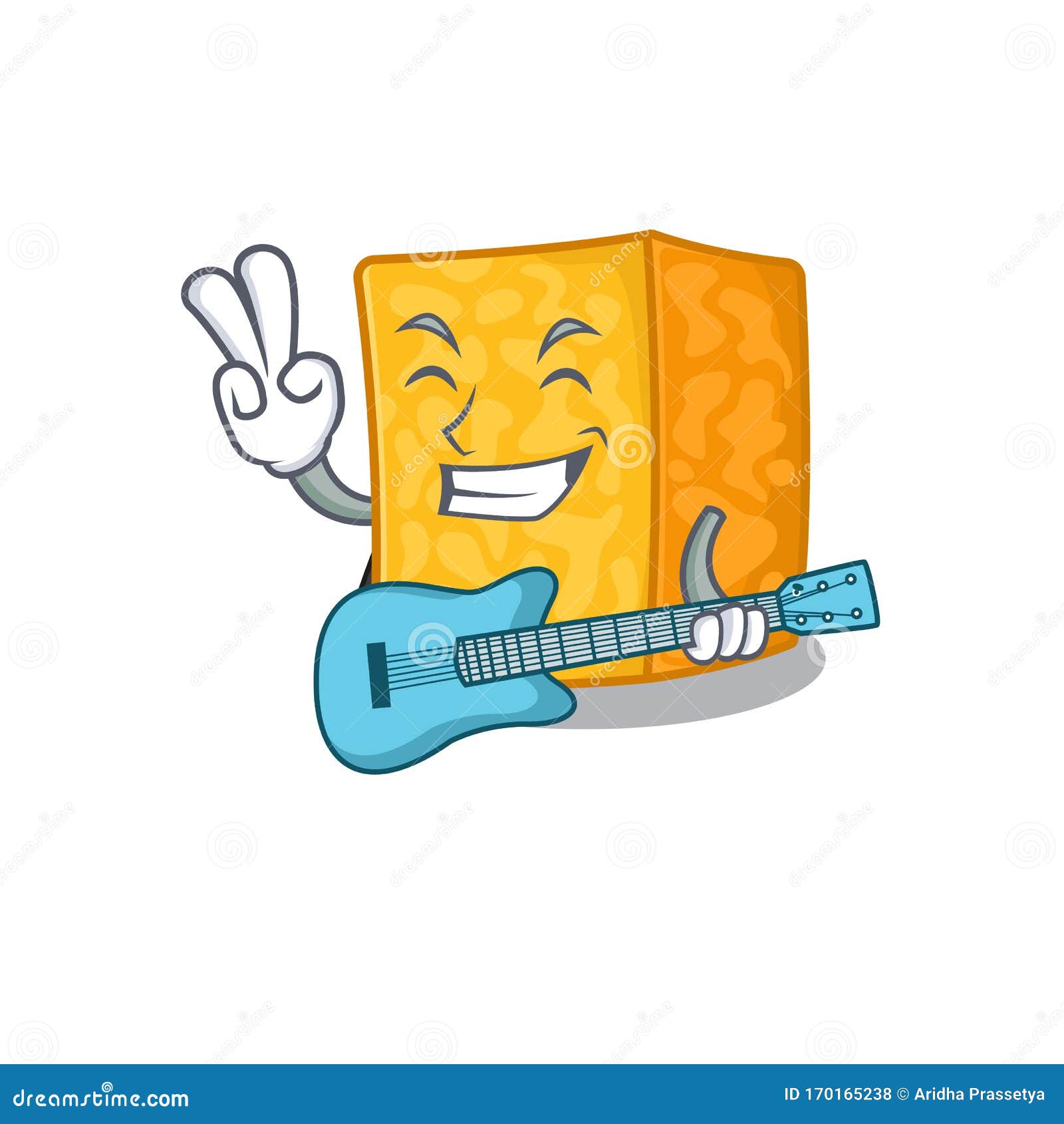 Happy Colby Jack Cheese Mascot Design With A Big Glass Vector ...
