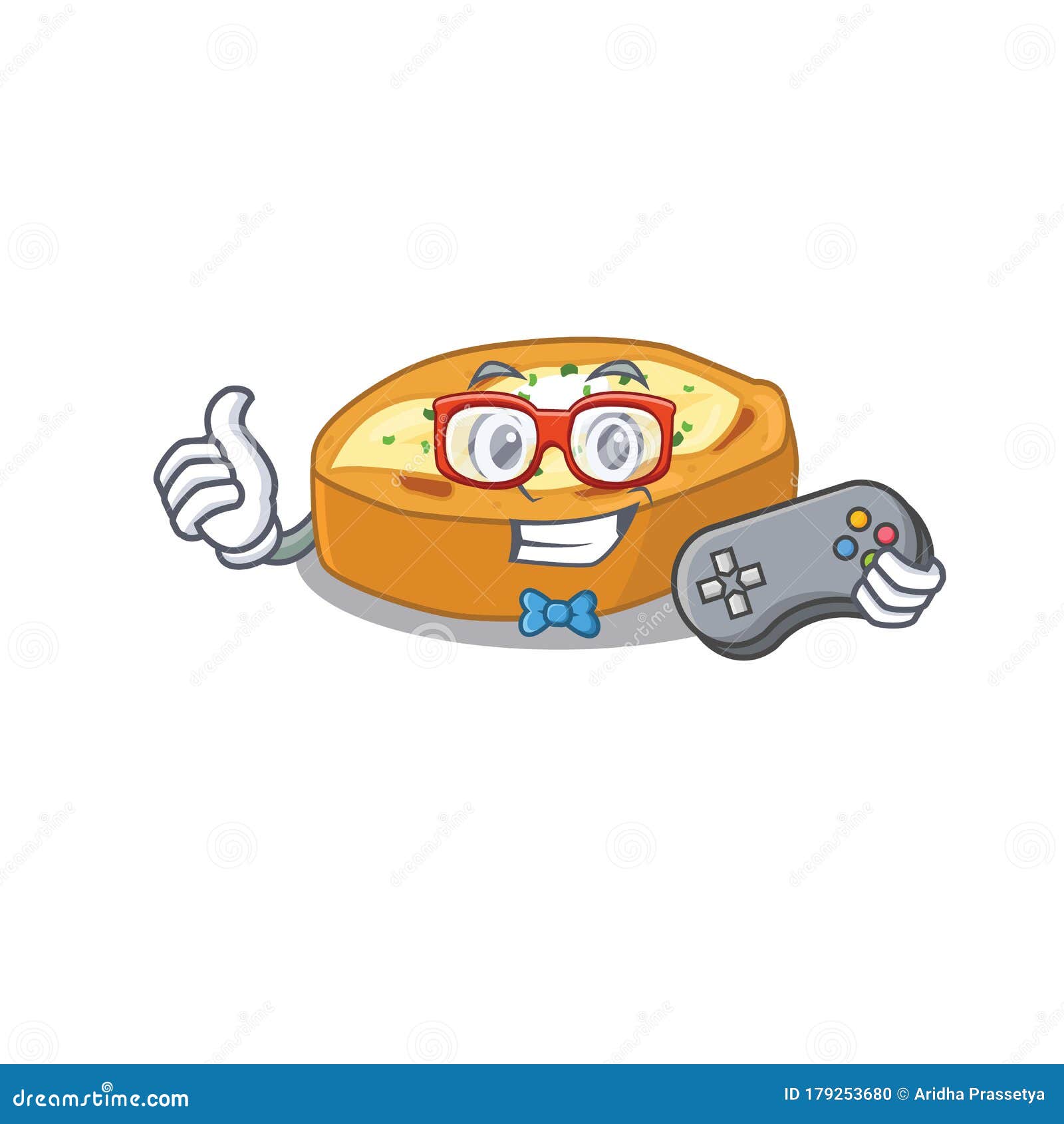 Mascot Design Concept of Baked Potatoes Gamer Using Controller Stock ...