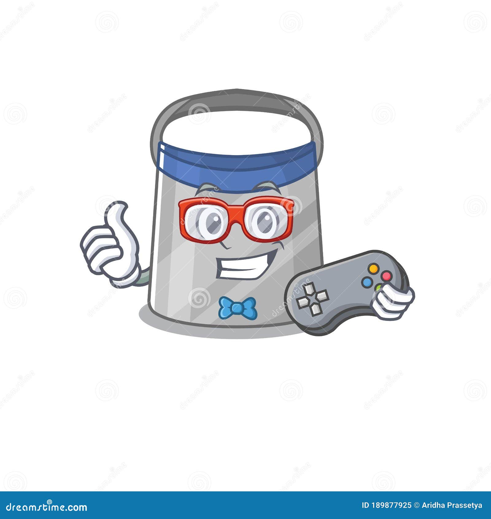 Mascot Design Style of Face Shield Gamer Playing with Controller Stock ...