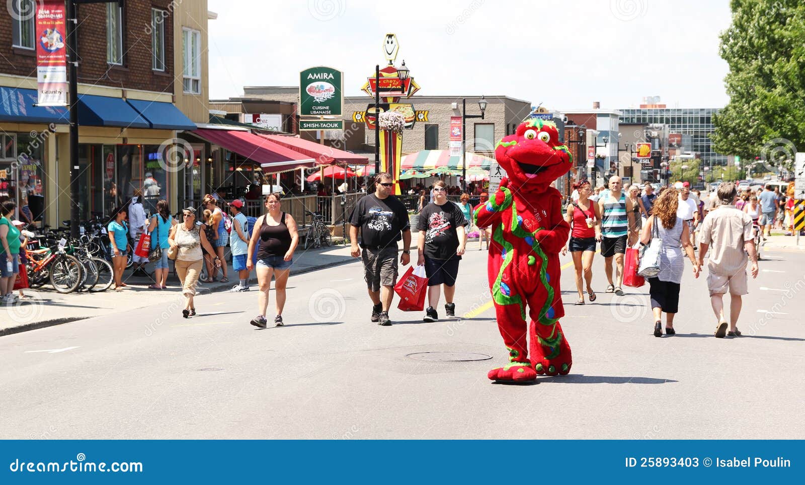 Mascot festival editorial stock photo. Image of publicity - 25893403