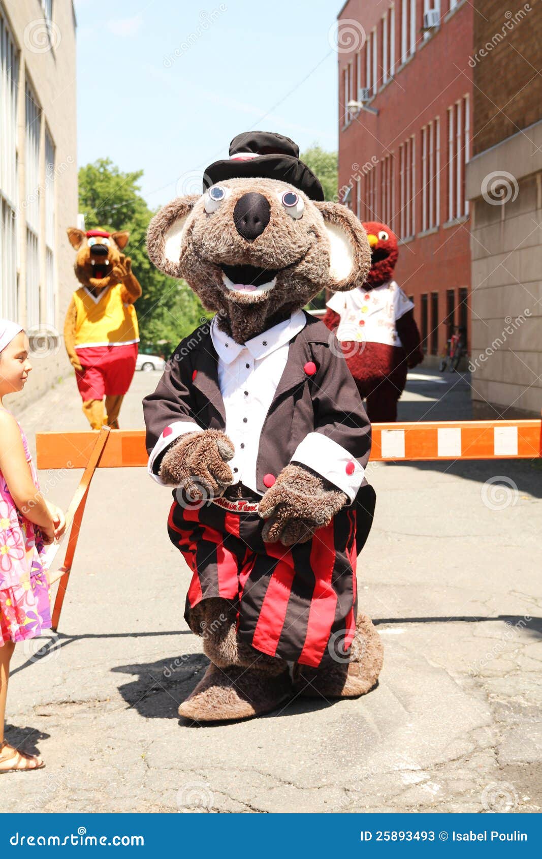 Mascot festival editorial stock photo. Image of hairy - 25893493