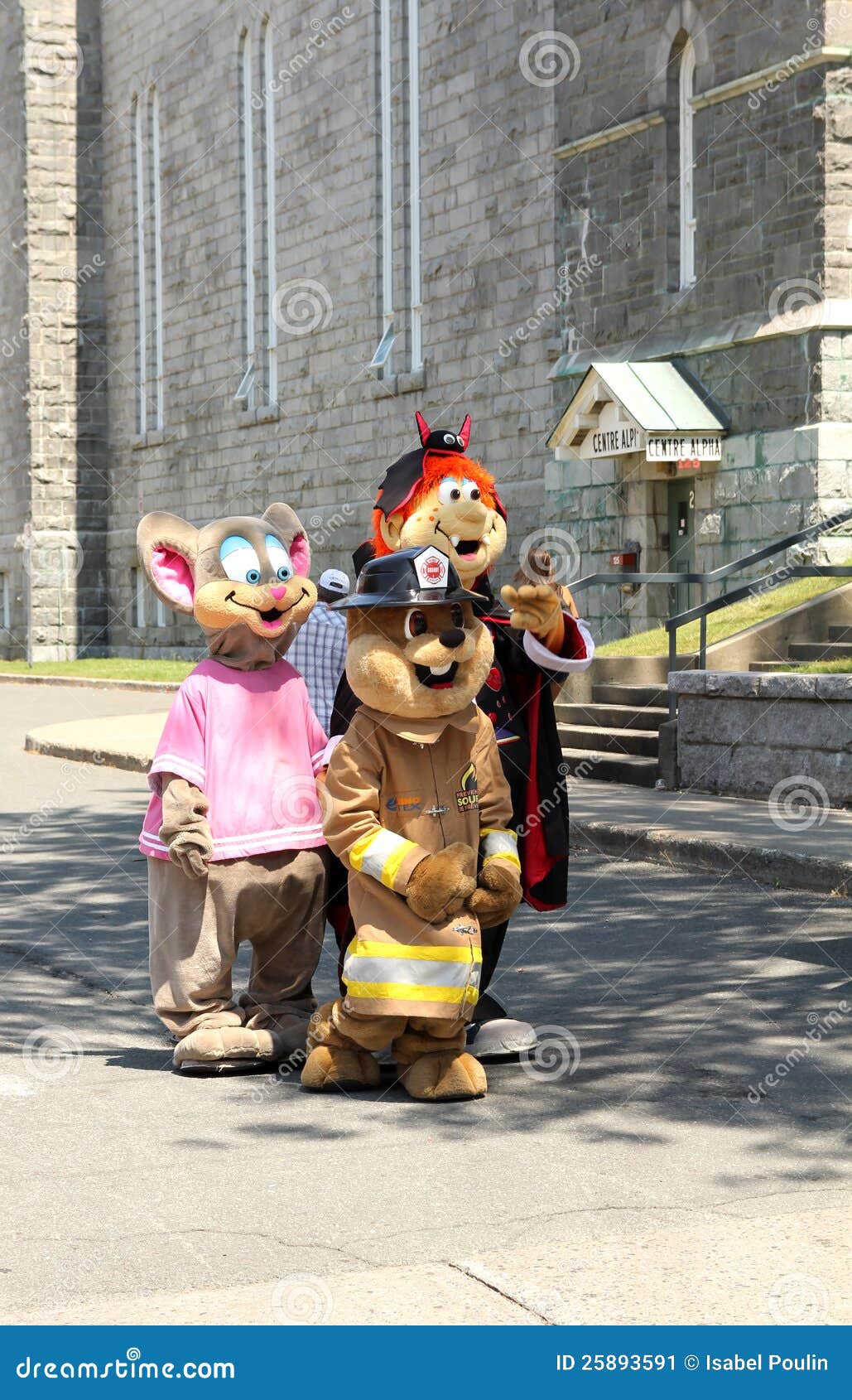 Mascot festival editorial photo. Image of publicity, beaver - 25893591