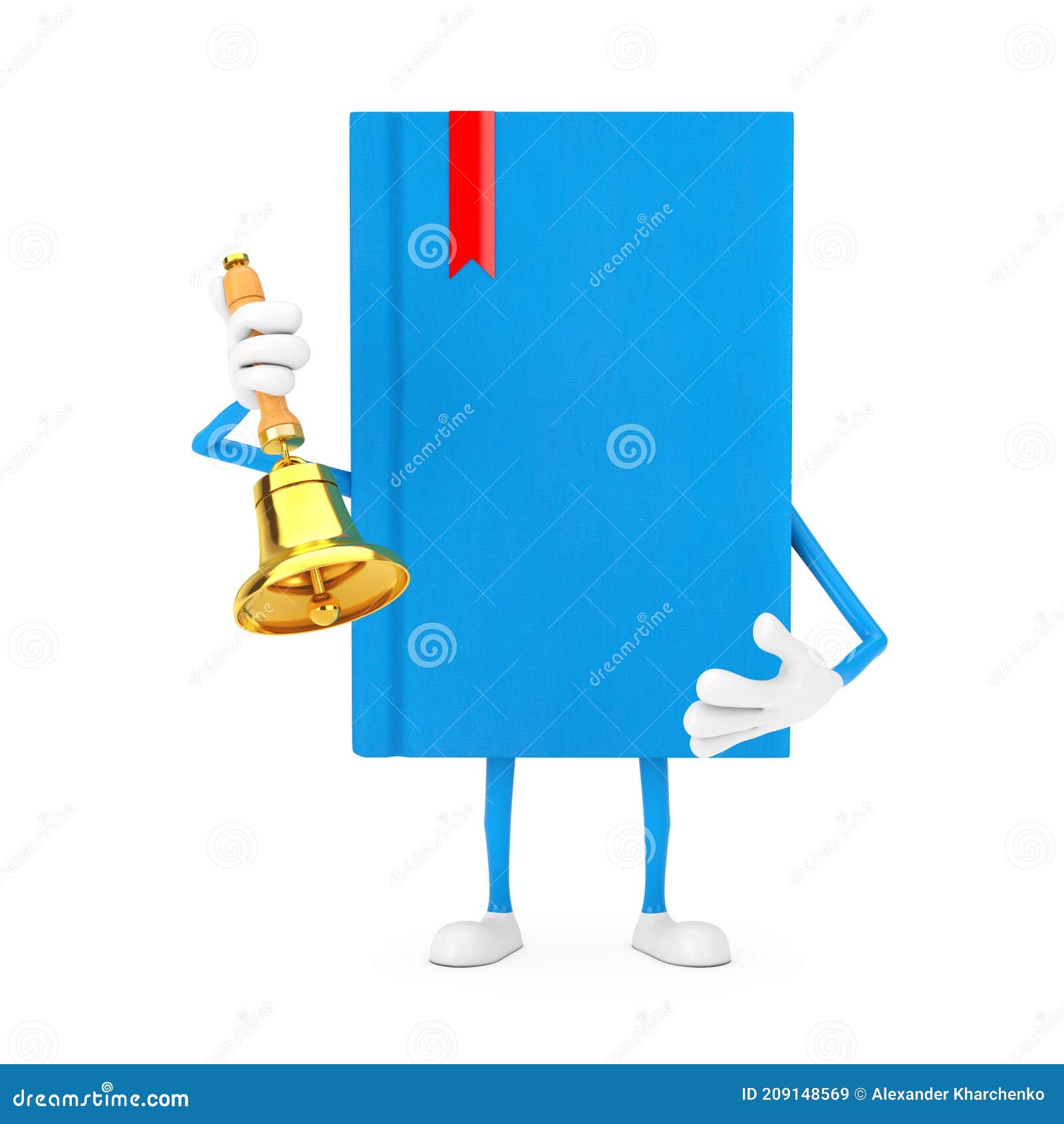 Mascota Del Personaje Del Libro Azul Con Timbre De Escuela Dorada ... Mascota Del Personaje Del Libro Azul Con Timbre De Escuela Dorada ...