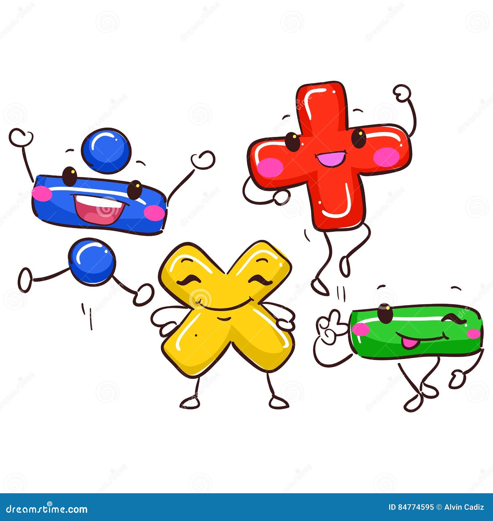 Mascote Do Símbolo Matemático Ilustração do Vetor - Ilustração de idéia ...