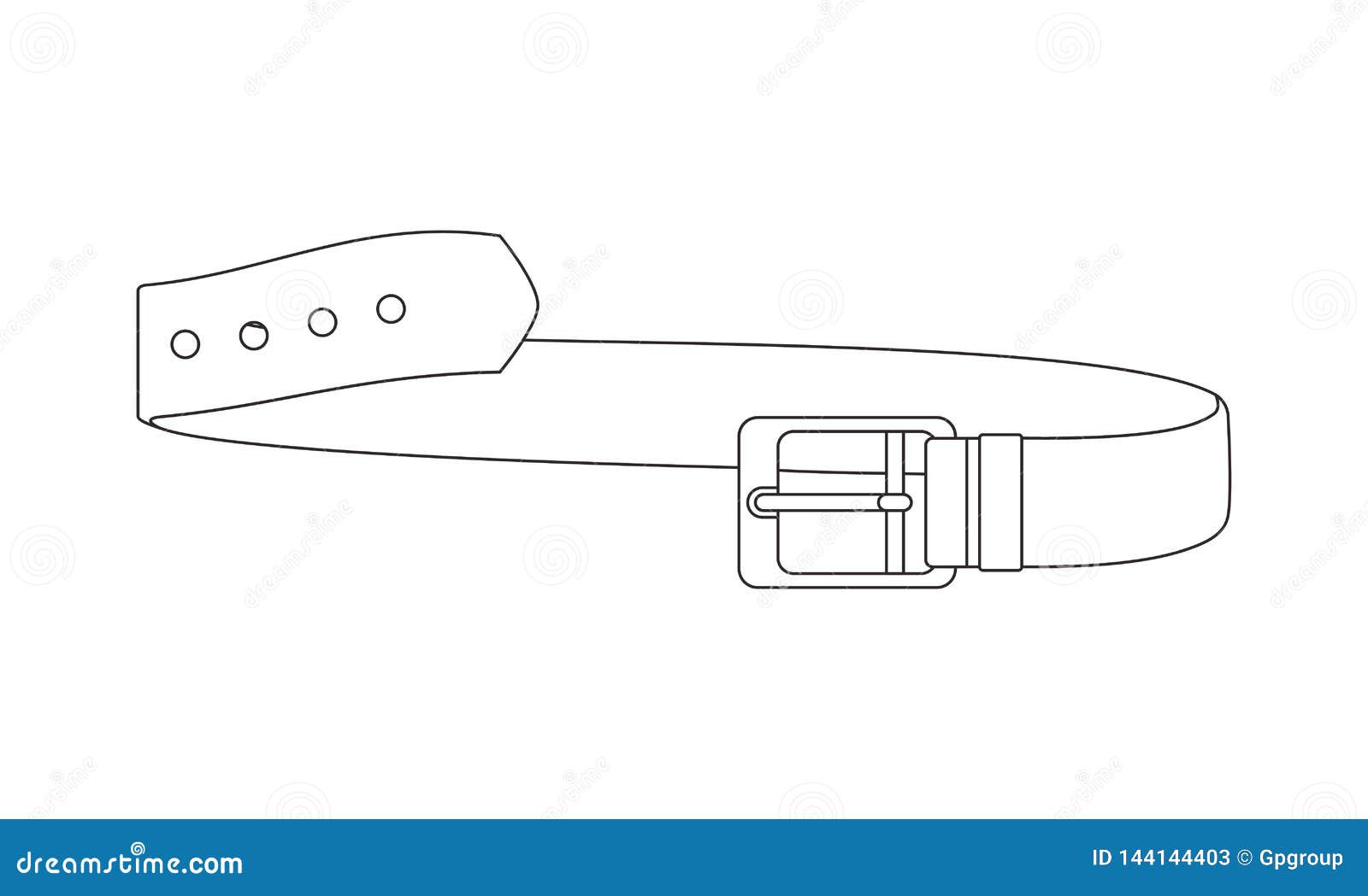 Masculine Elegant Belt Icon Stock Vector - Illustration of garment ...