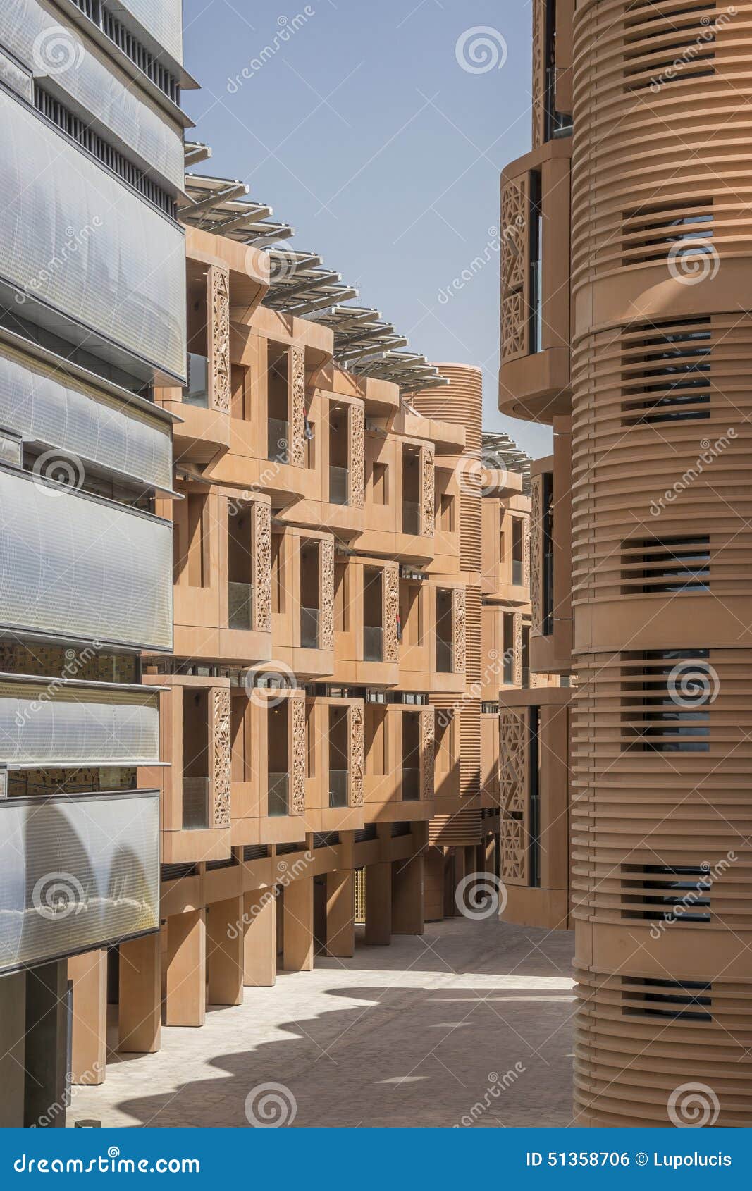 Masdar City Square Editorial Image | CartoonDealer.com #51358766