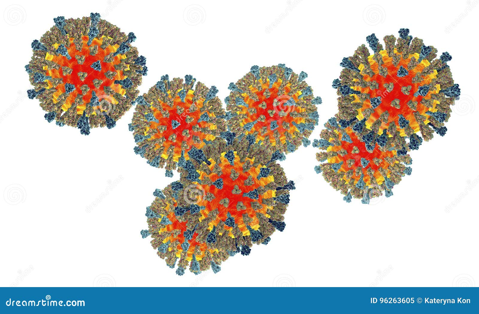 Masernvirus Abbildung stock abbildung. Illustration von mikrobe - 96263605