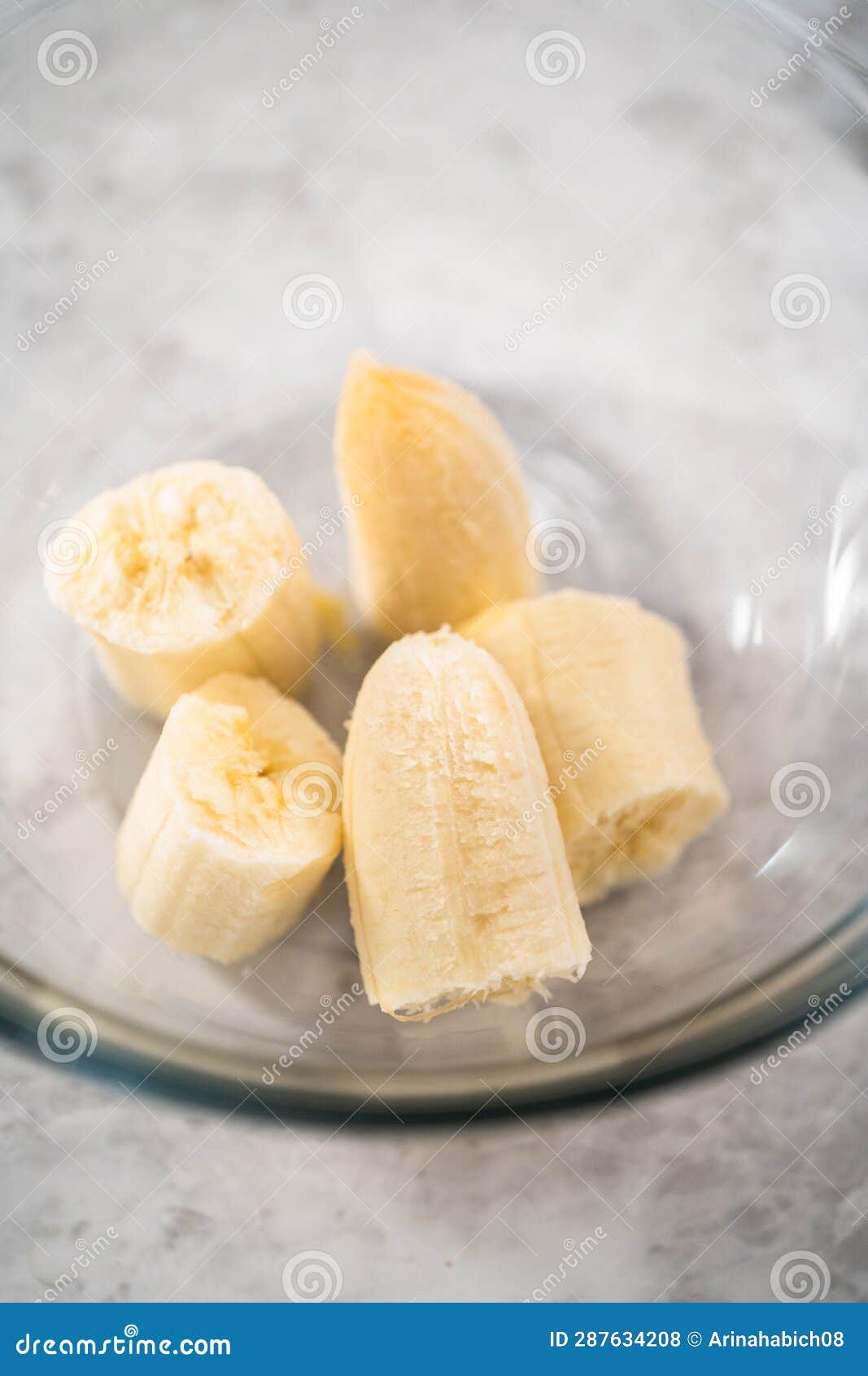 Mashed bananas stock photo. Image of natural, ripe, plant - 287634208