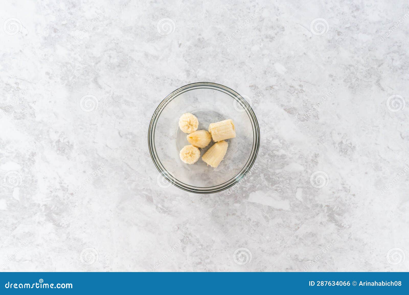 Mashed bananas stock photo. Image of making, bowl, food - 287634066