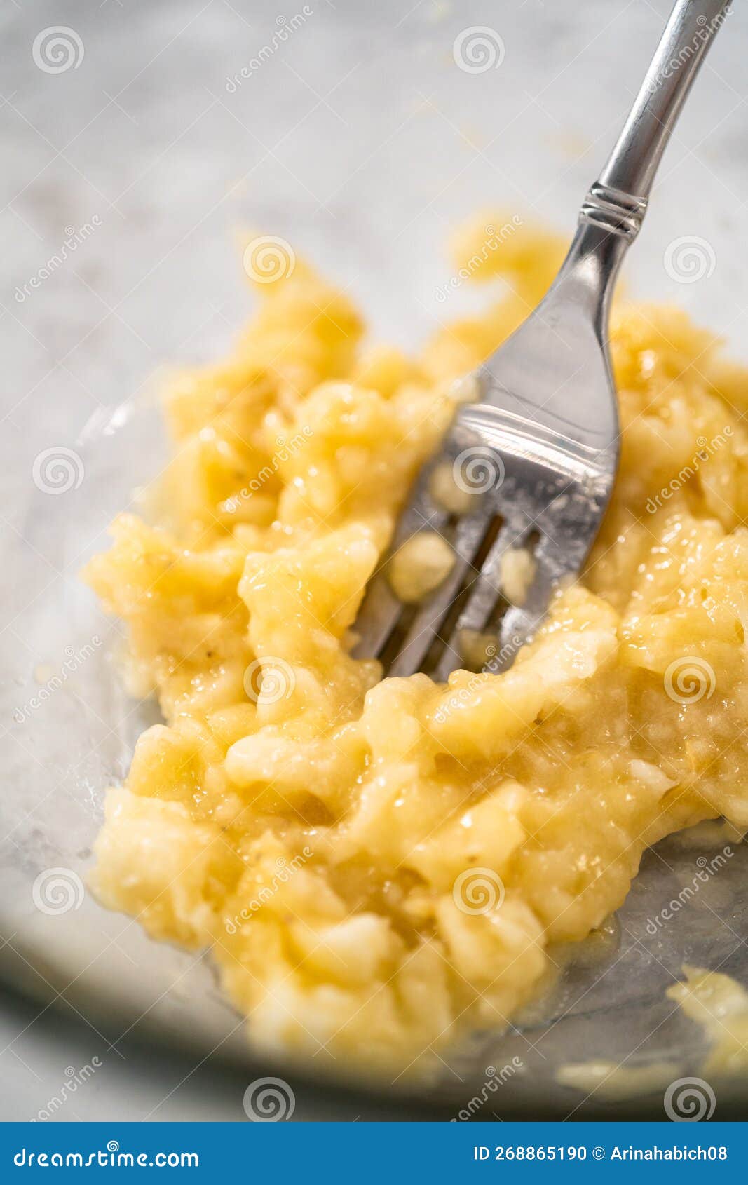 Mashed bananas stock photo. Image of seasoned, ripe - 268865190