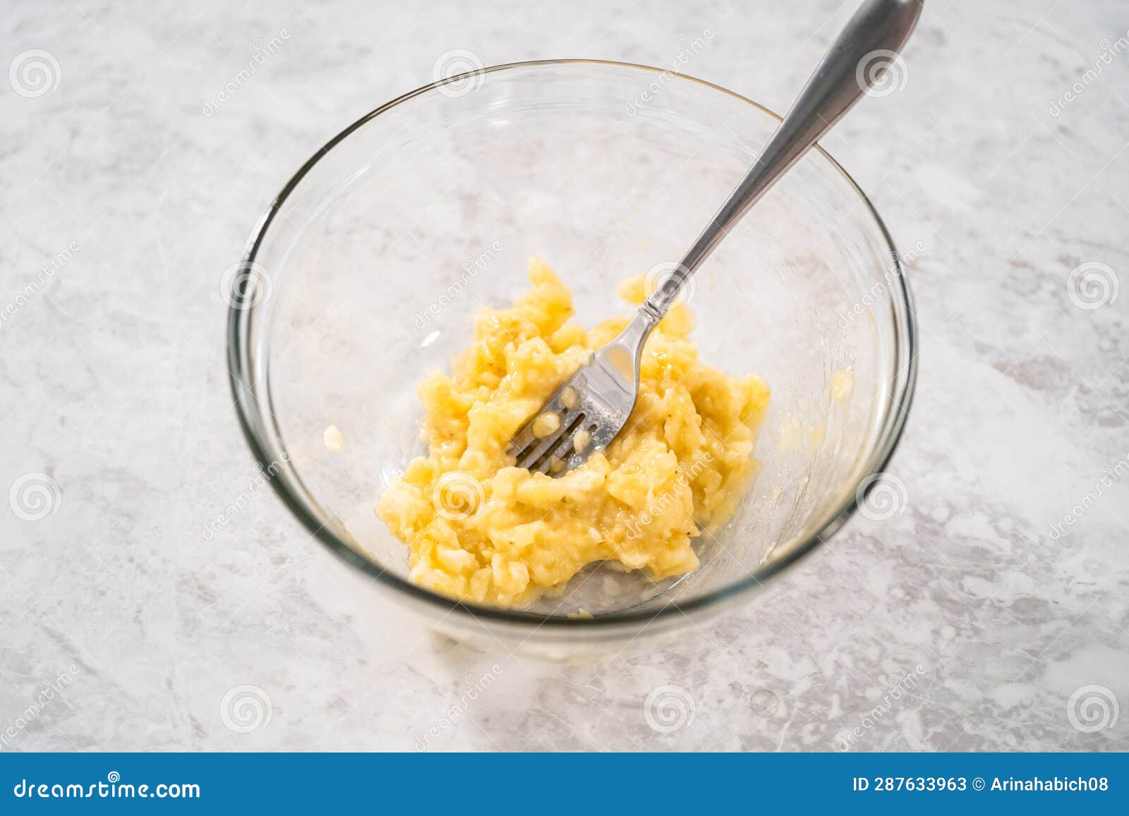 Mashed bananas stock image. Image of plant, food, healthy - 287633963