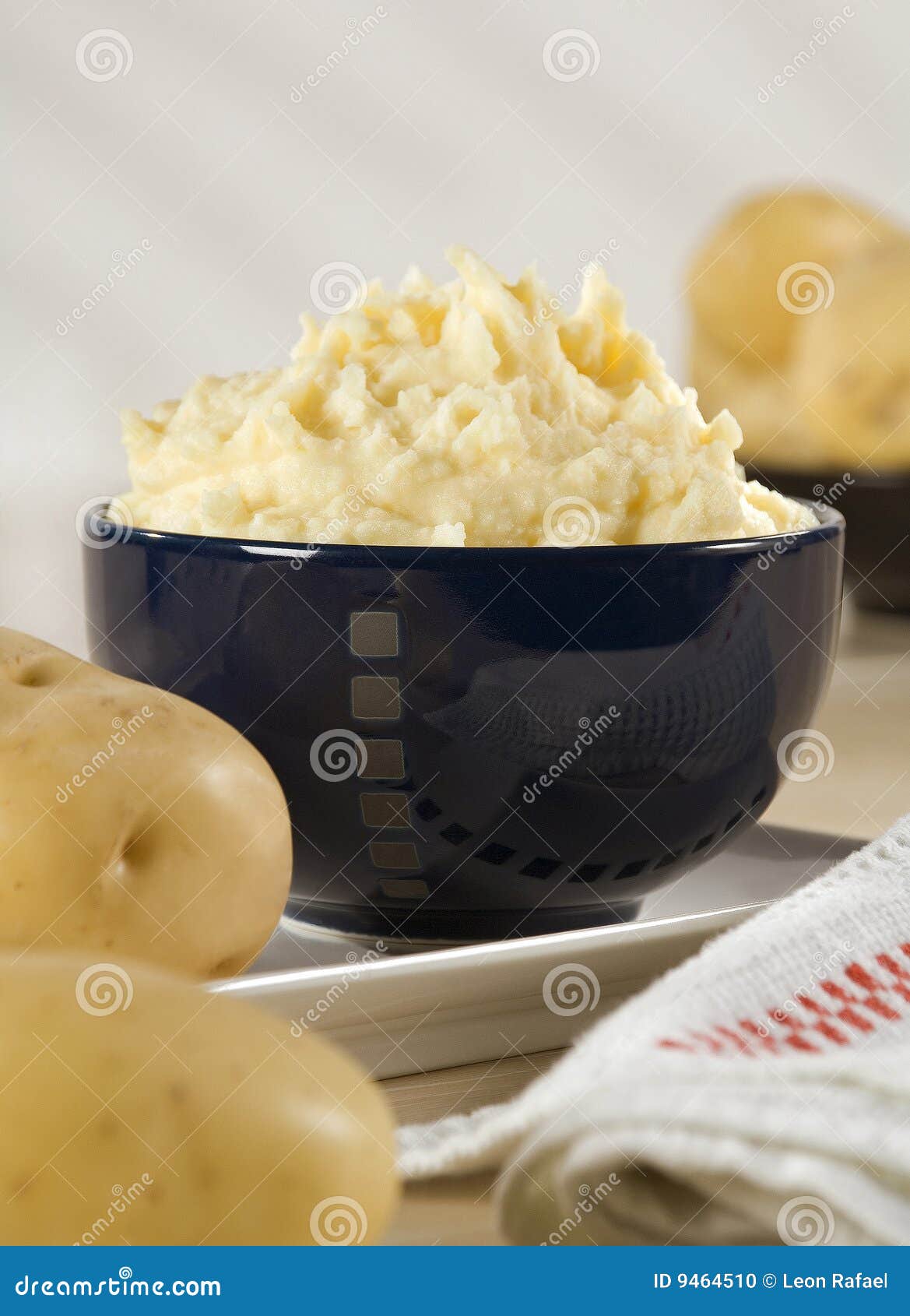 Mashed Potato Bowl stock photo. Image of tasty, mash, vegetable - 9464510