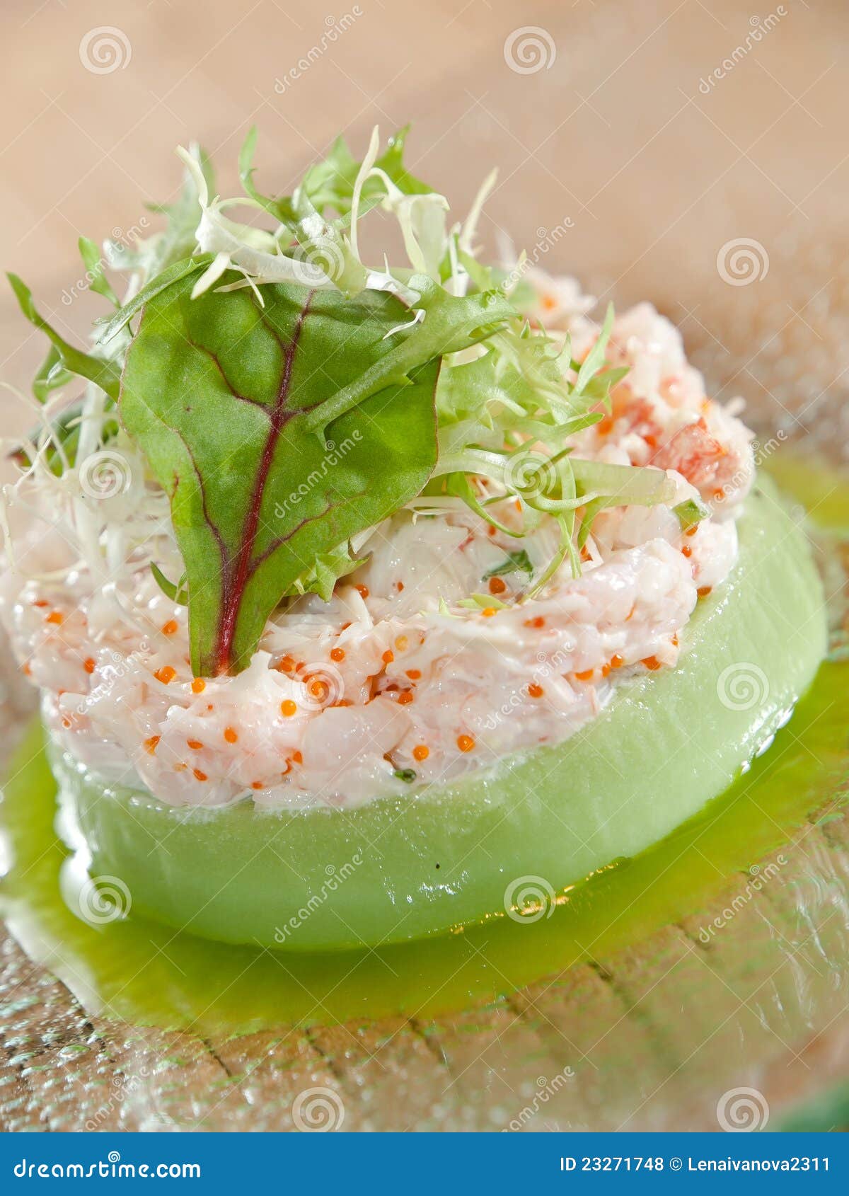 Mashed Potato With Caviar Souffle Stock Photo - Image of mashed, green ...