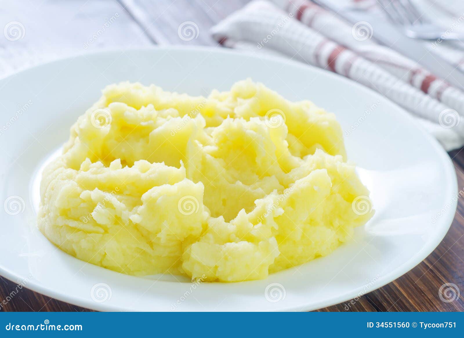 Mashed potato stock photo. Image of melted, mashed, homemade - 34551560