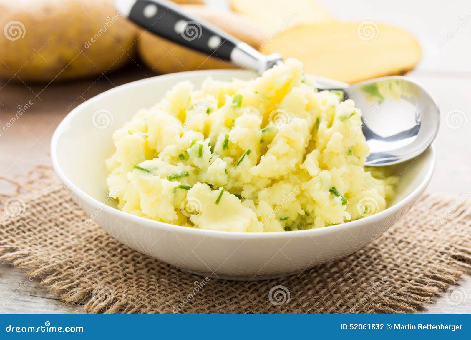 Mashed potatoes stock photo. Image of mash, mashed, side - 52061832