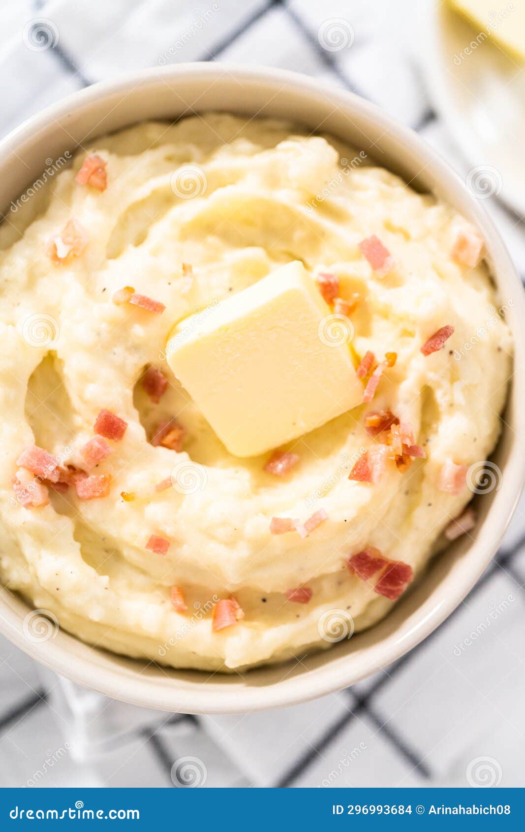 Mashed potatoes stock photo. Image of greasy, pork, potatoes - 296993684