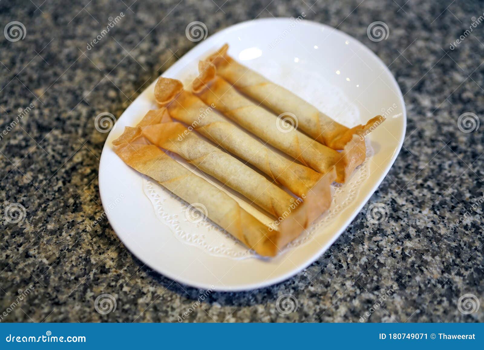 Mashed Taro Paste Wrapped in Crispy Spring Roll, Vegan Chinese Food ...