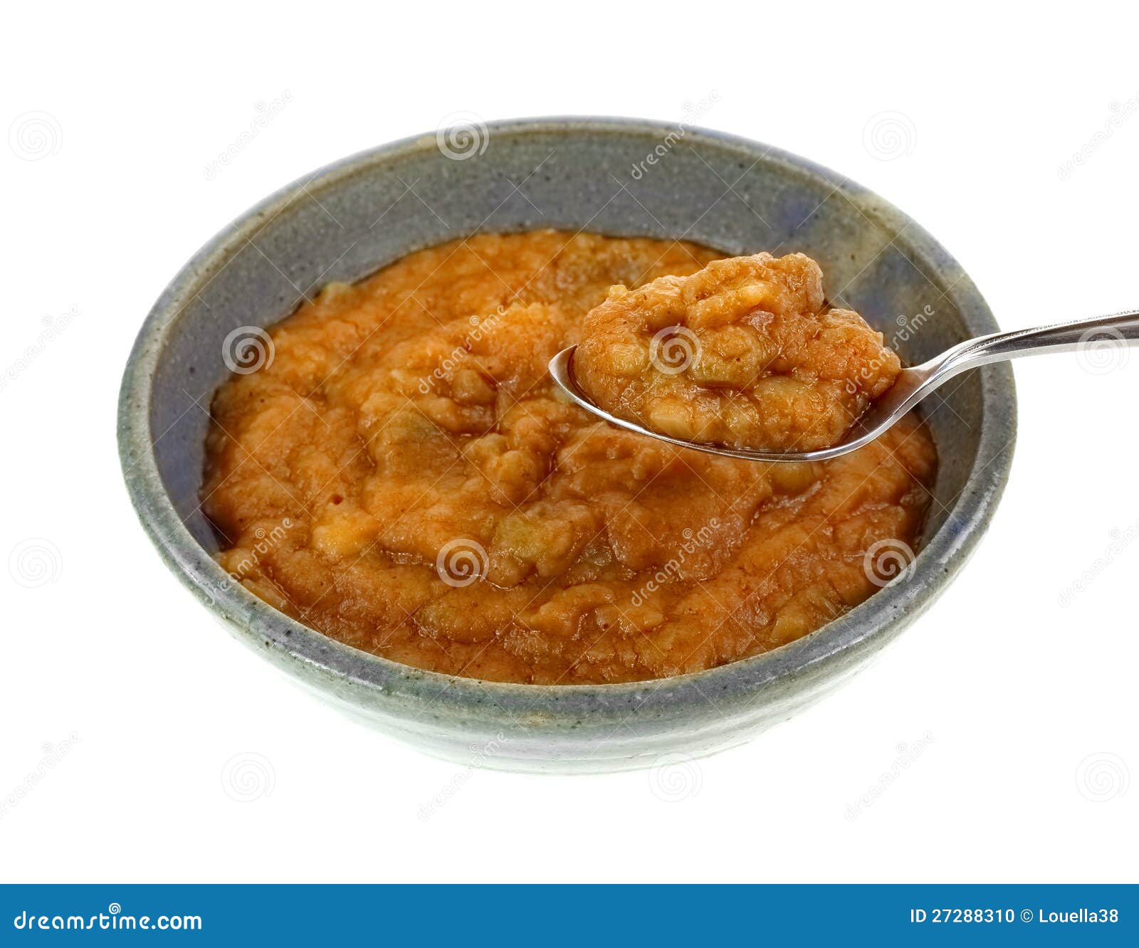 Mashed Vegetable Curry Spoonful Close Stock Photo - Image of flavor ...