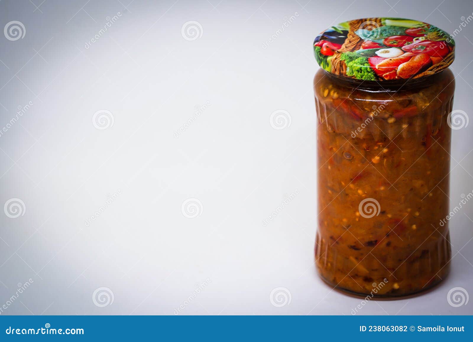 Mashed Vegetables. Bio. Jar with Natural Vegetables. Stock Photo ...