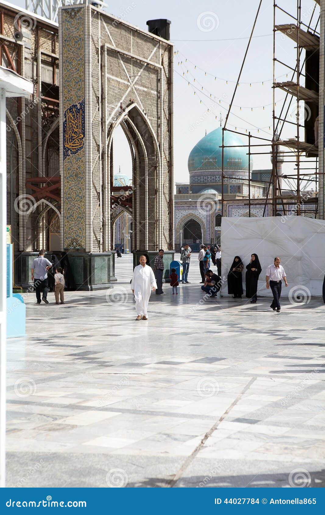 Mashhad image stock éditorial. Image du perse, iran, gens - 44027784