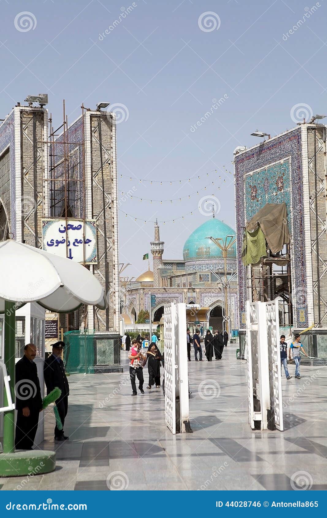 Mashhad redaktionell bild. Bild av gammalt, ställe, vallfärda - 44028746