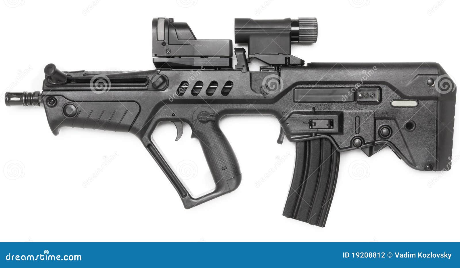 Mashine gun stock photo. Image of armed, army, manufacture - 19208812