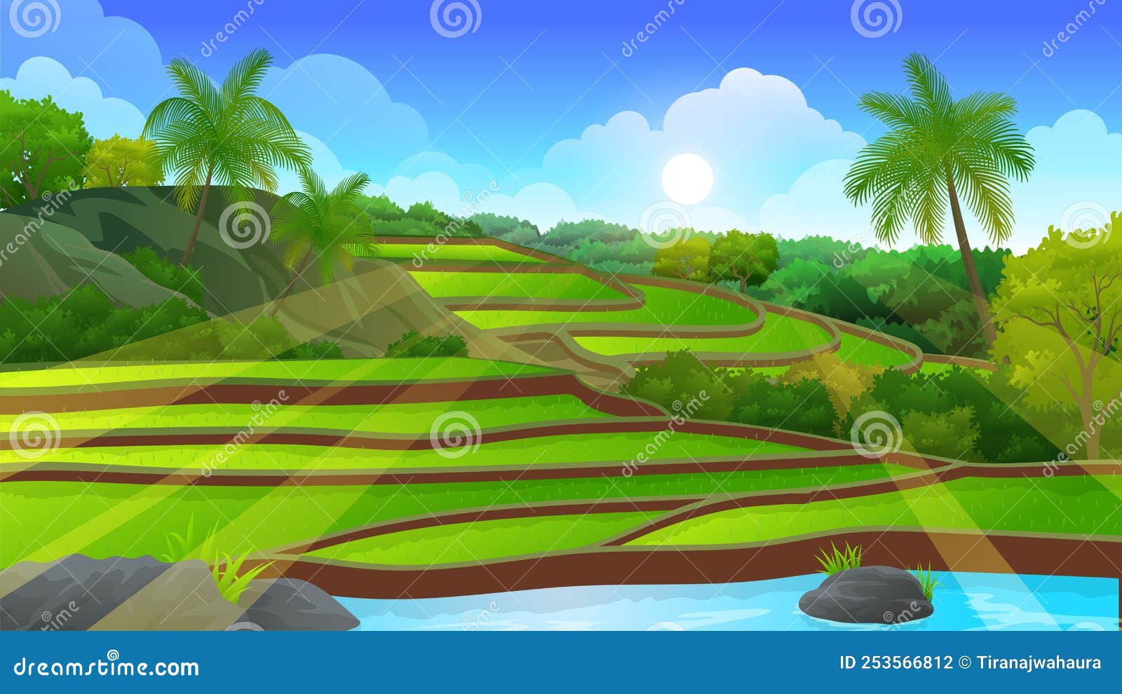 Terracing Clipart
