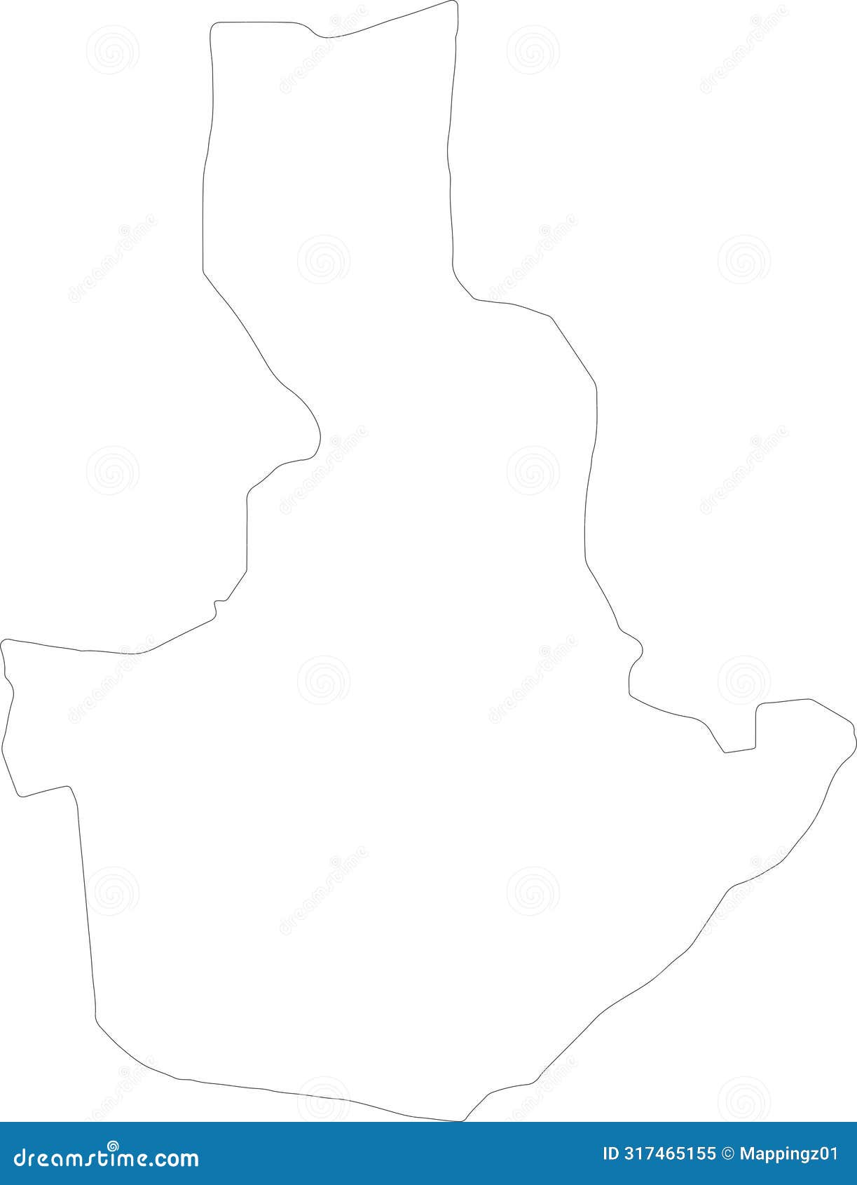 Masindi Uganda outline map stock vector. Illustration of symbol - 317465155