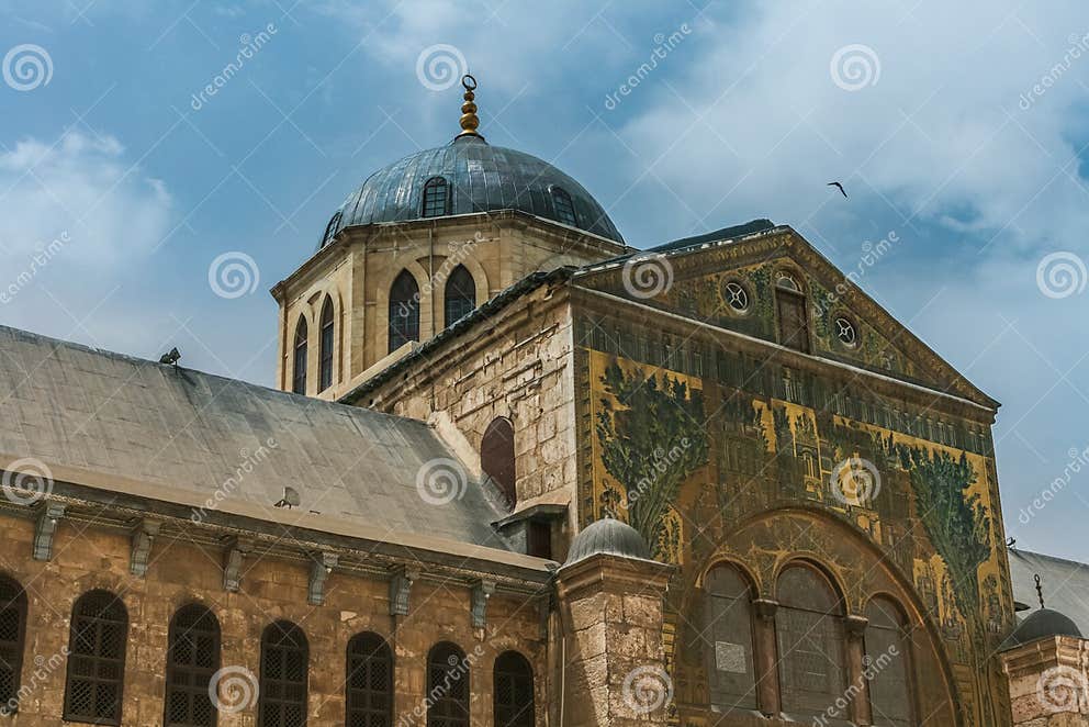 Masjid Al Amawi Mosque foto de archivo. Imagen de sirio - 31901726