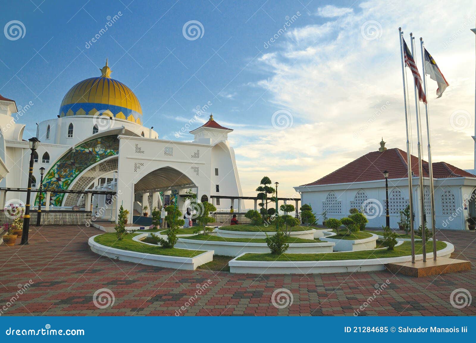 Masjid Selat Melaka, The Floating Mosque Stock Photo | CartoonDealer ... Masjid Selat Melaka, The Floating Mosque Stock Photo | CartoonDealer ...