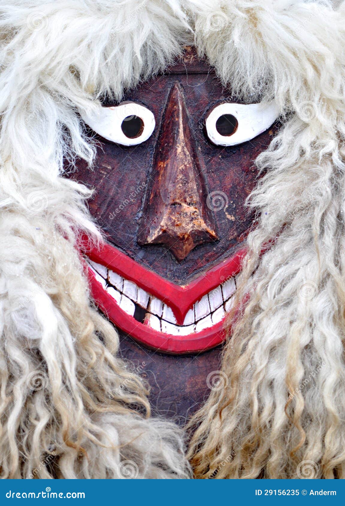 Mask of a Buso People at Hungary Editorial Image - Image of mohacs ...