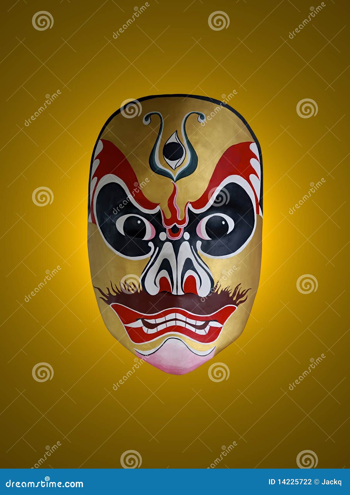Mask of chinese opera stock photo. Image of isolated - 14225722