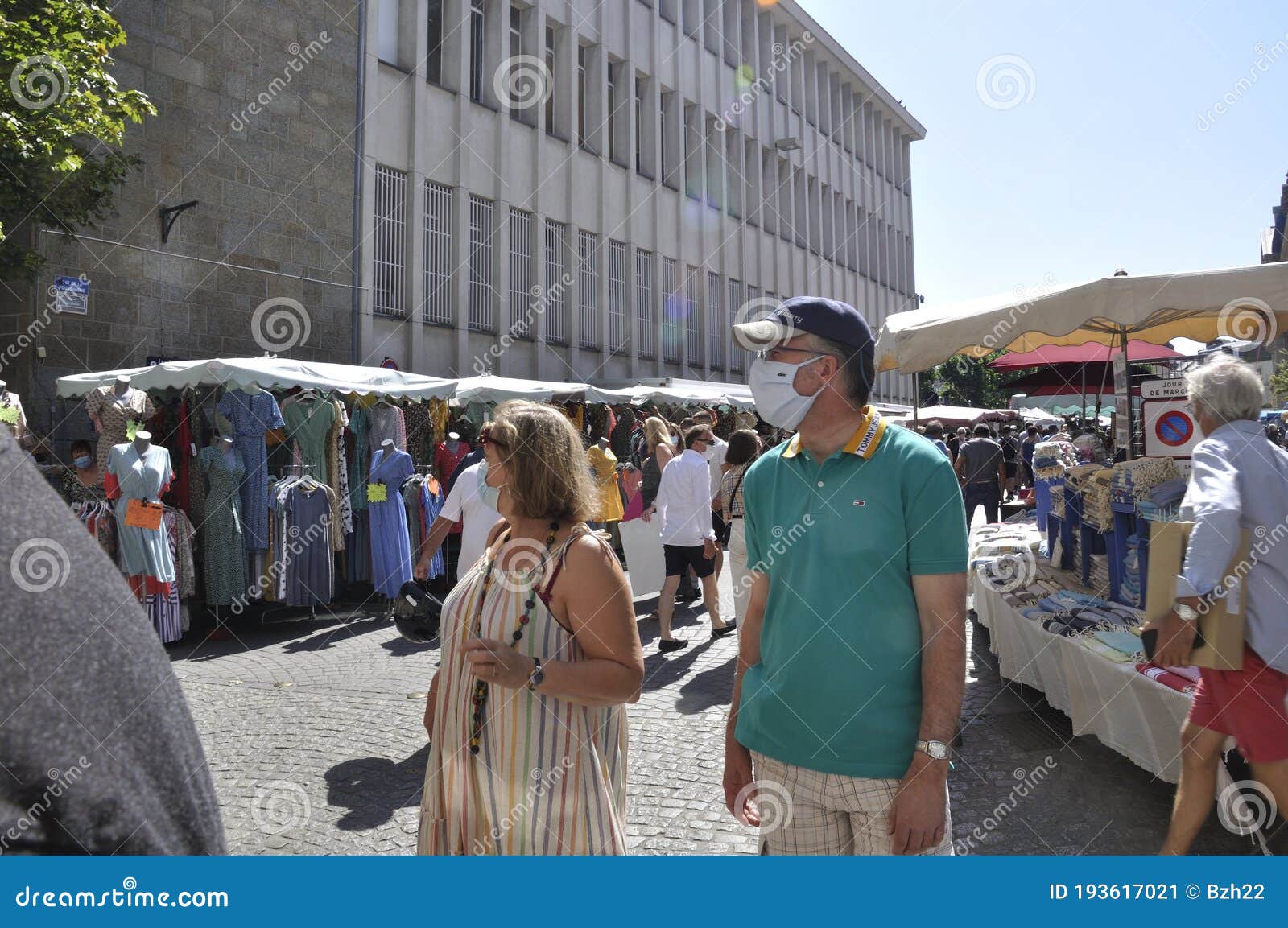 Mask Compulsory in the Markets Editorial Photo - Image of face, market ...