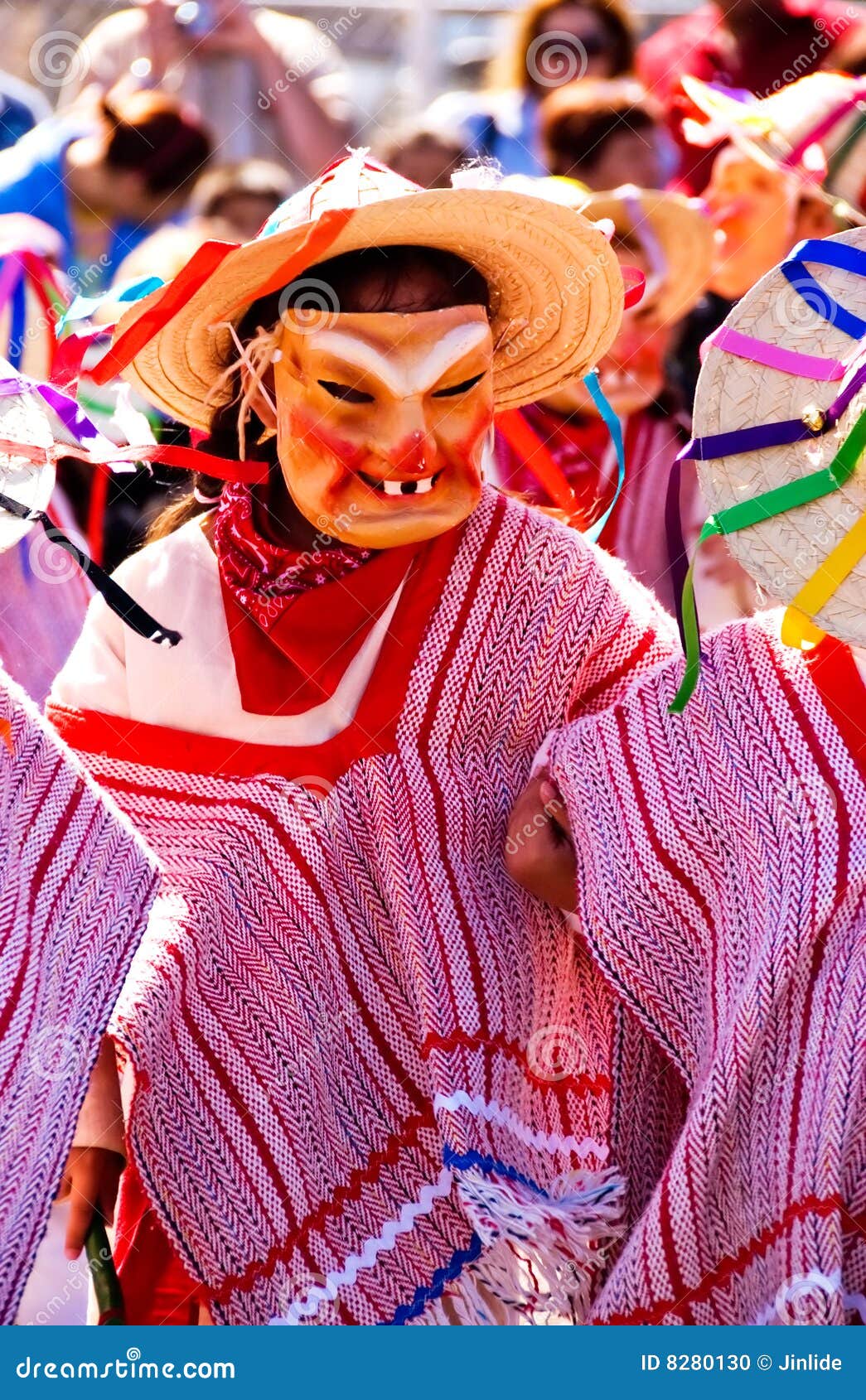 Mask dance under the sun editorial image. Image of 72nd - 8280130