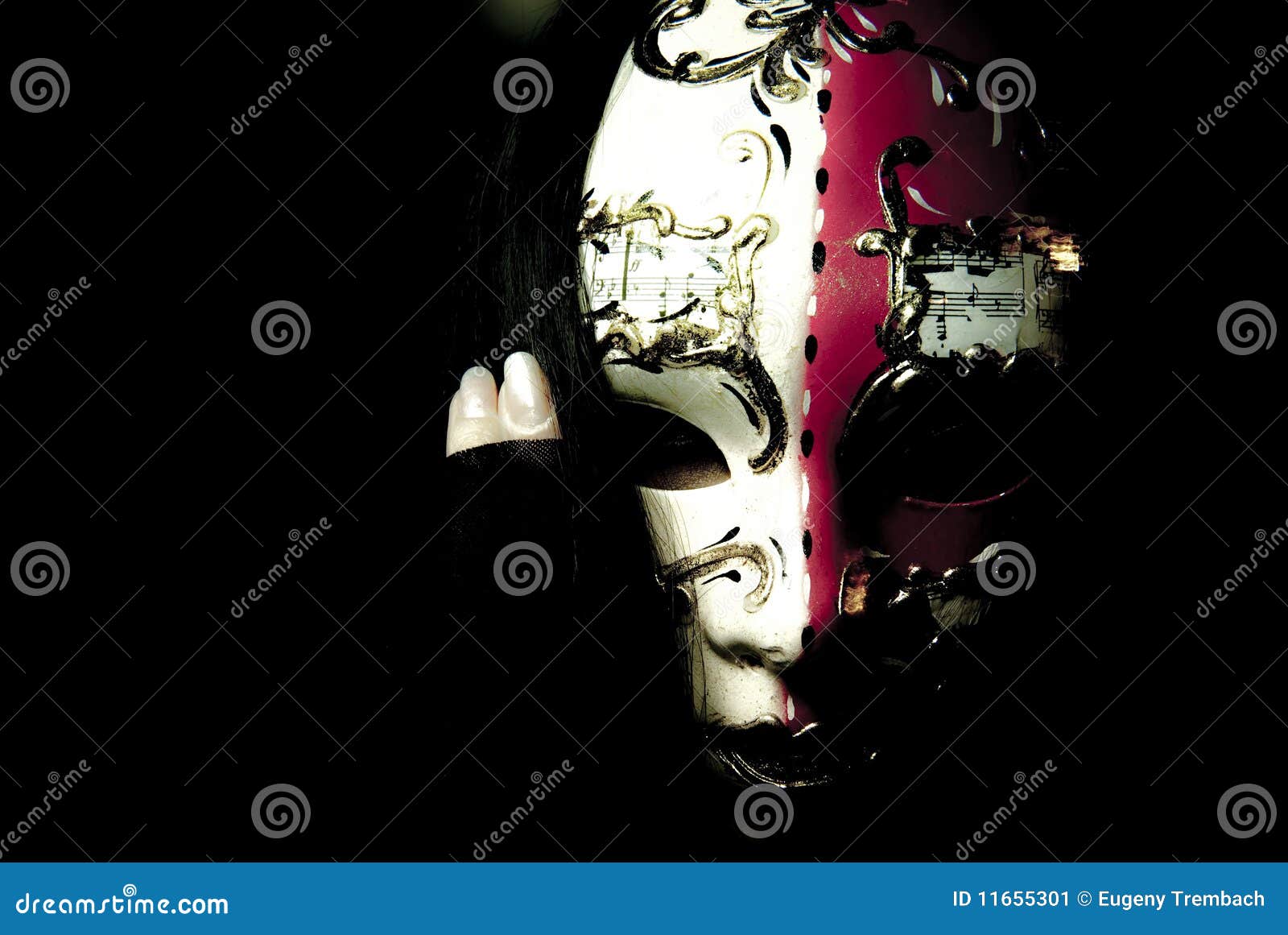 Mask decorating portraits stock image. Image of mask - 11655301