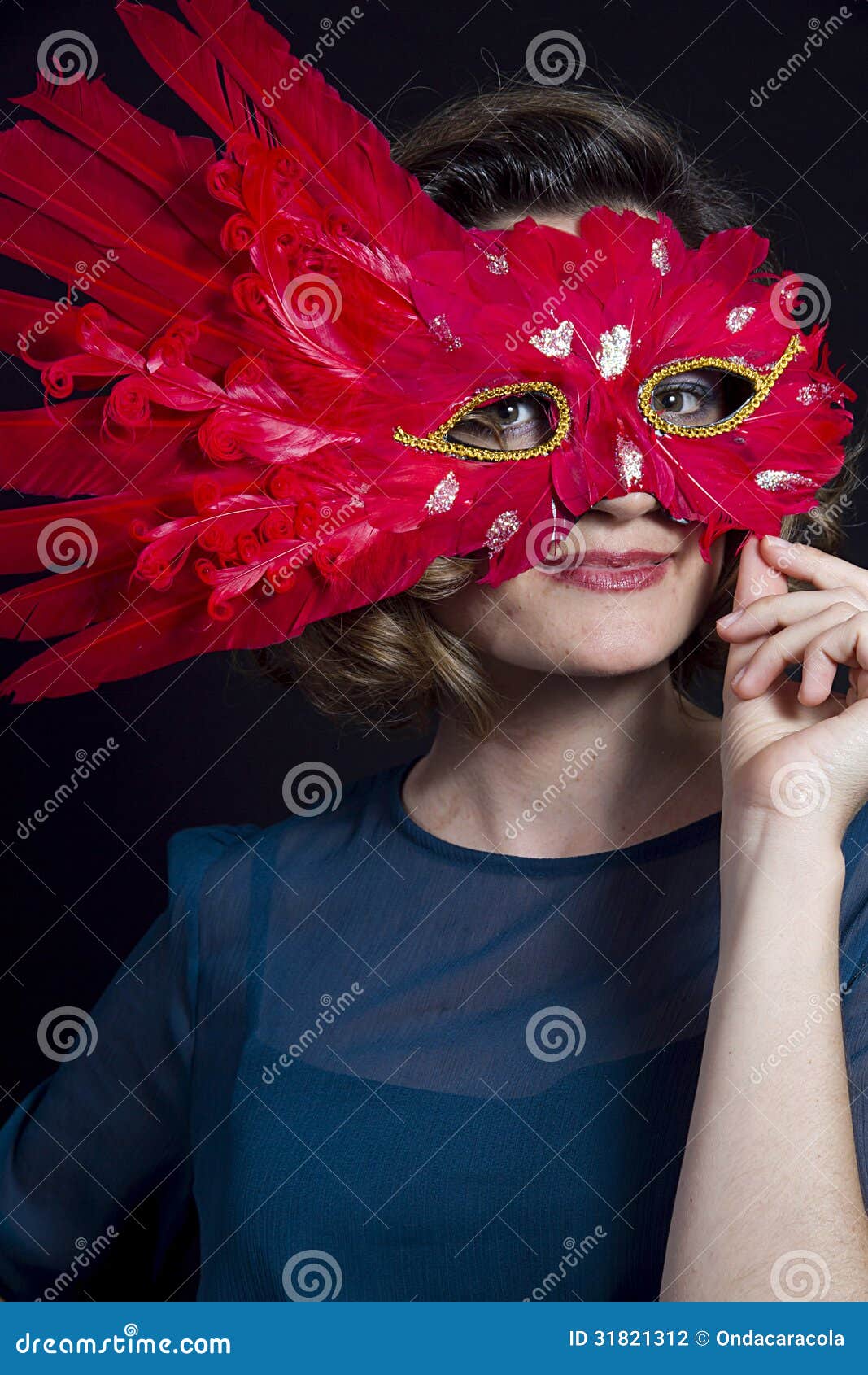 Mask girl stock photo. Image of party, lady, mask, fashion - 31821312