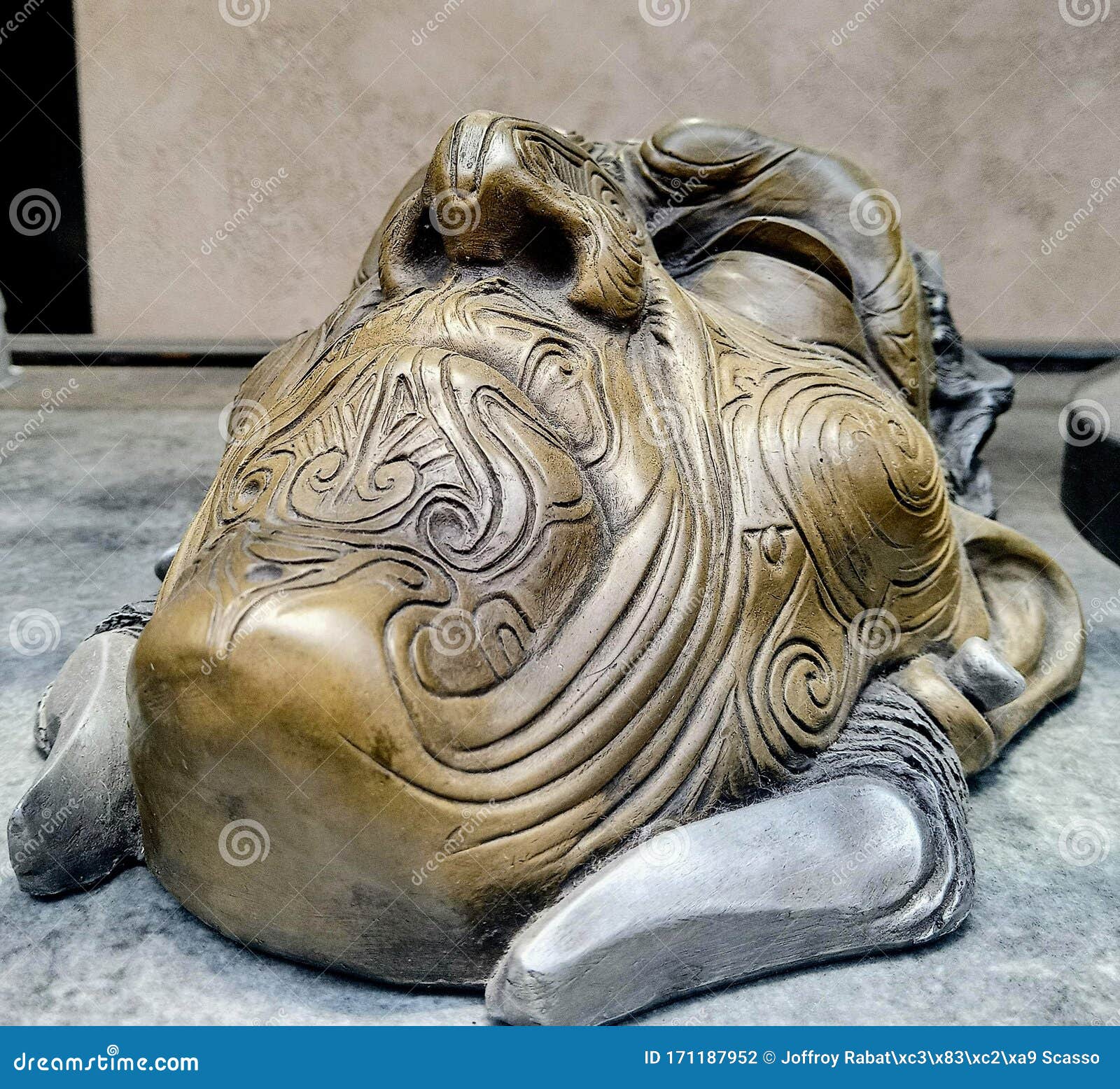 Mask Gothic of the Devil or Demon with Motif Tribal Stock Photo - Image ...