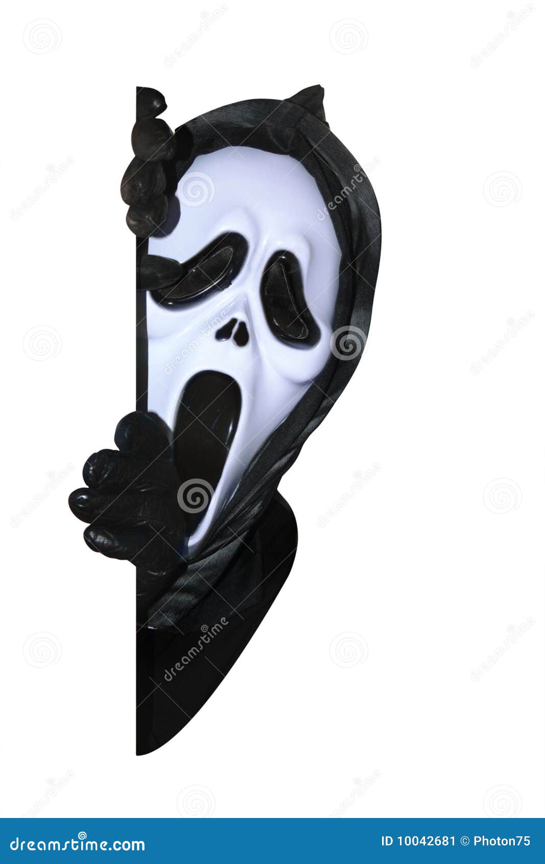 Mask of grim reaper stock image. Image of holiday, face - 10042681