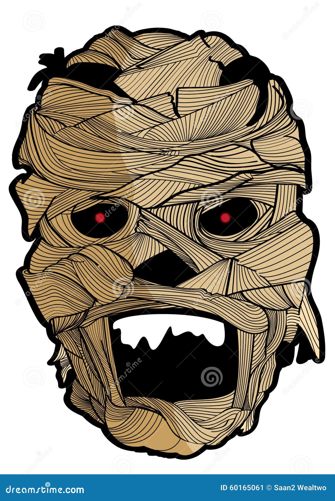 MASK HALLOWEEN SET stock vector. Illustration of mask - 60165061