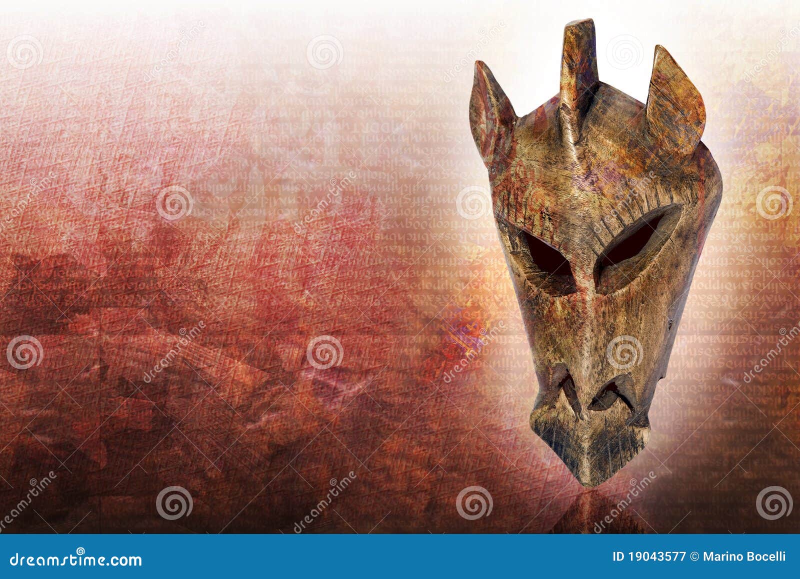 Mask from kenya stock image. Image of brown, artistic - 19043577