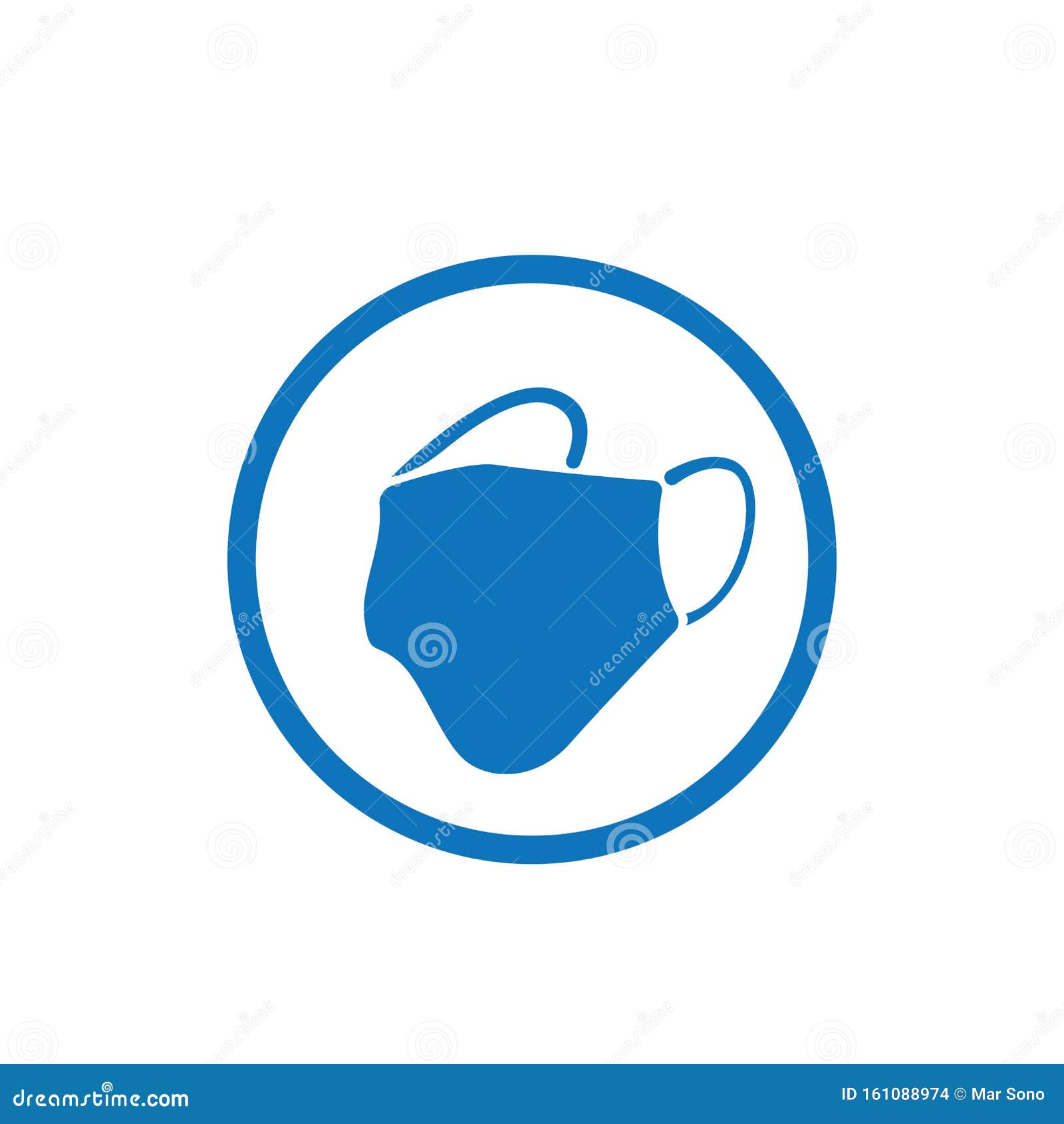 Mask Logo and Symbol Vector Stock Vector - Illustration of collection ...