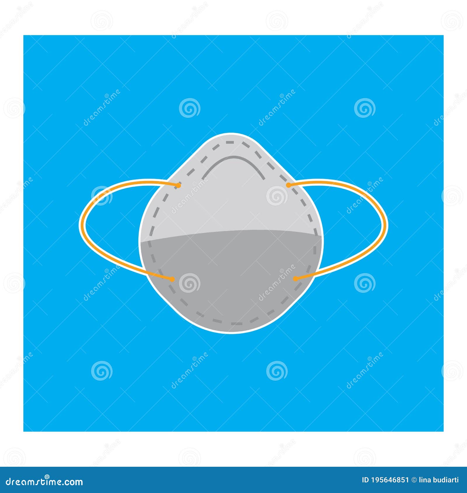 Mask logo vector stock vector. Illustration of mask - 195646851