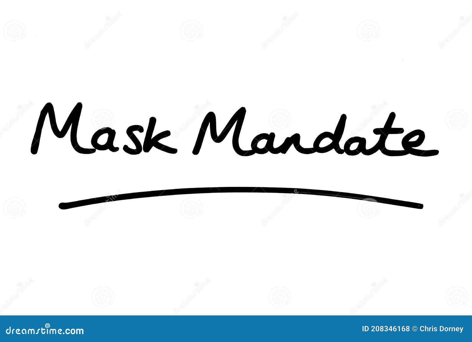 Mask Mandate stock illustration. Illustration of mask - 208346168
