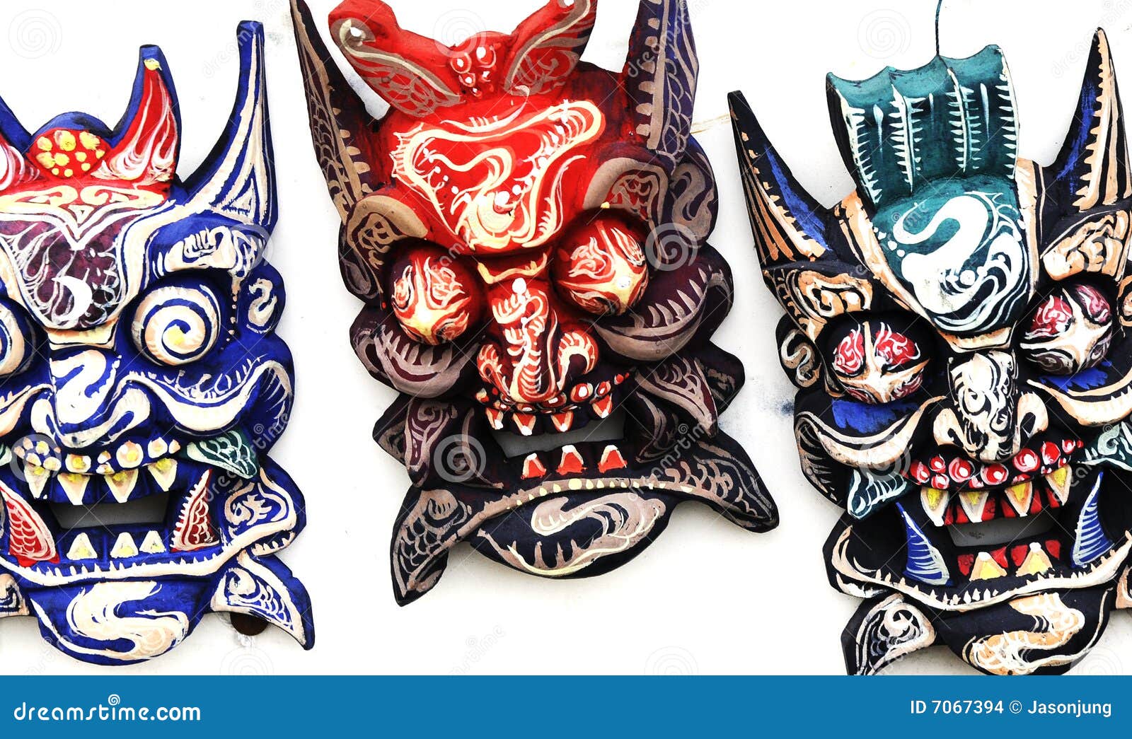 Mask with monster face stock photo. Image of fear, tool - 7067394