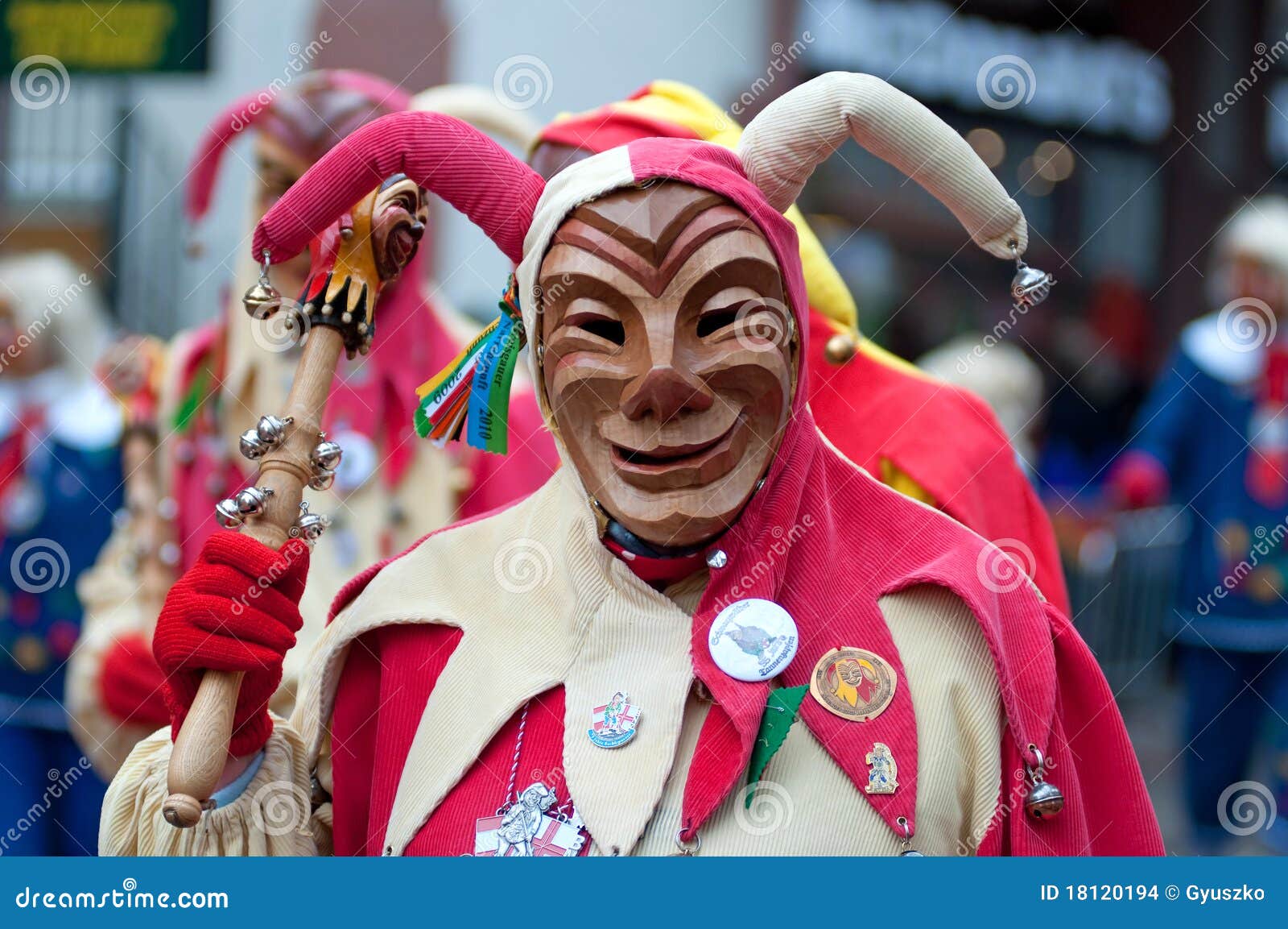 Mask Parade in Freiburg, Germany Editorial Stock Image - Image of ...