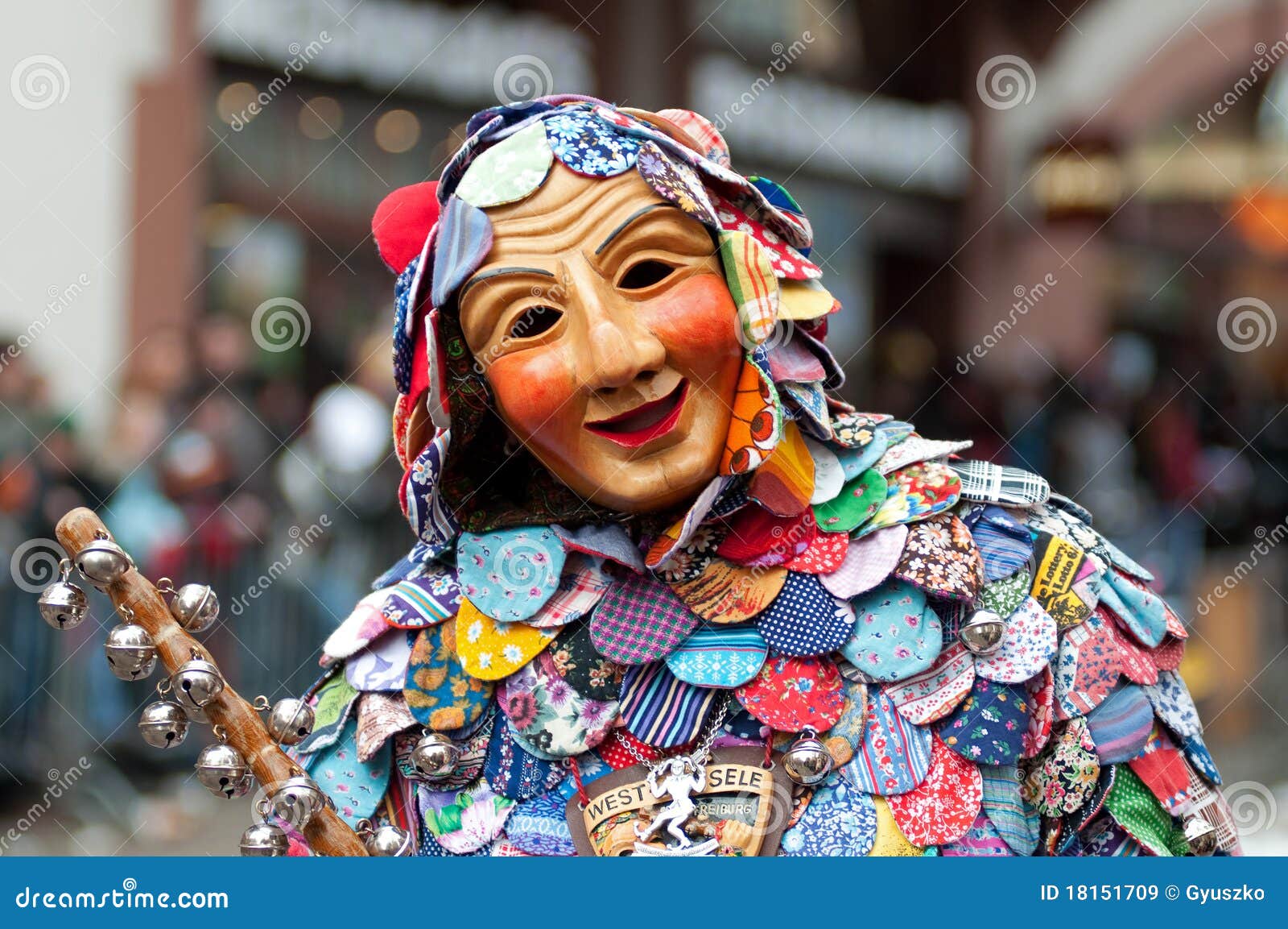 Mask Parade in Freiburg, Germany Editorial Stock Image - Image of dress ...