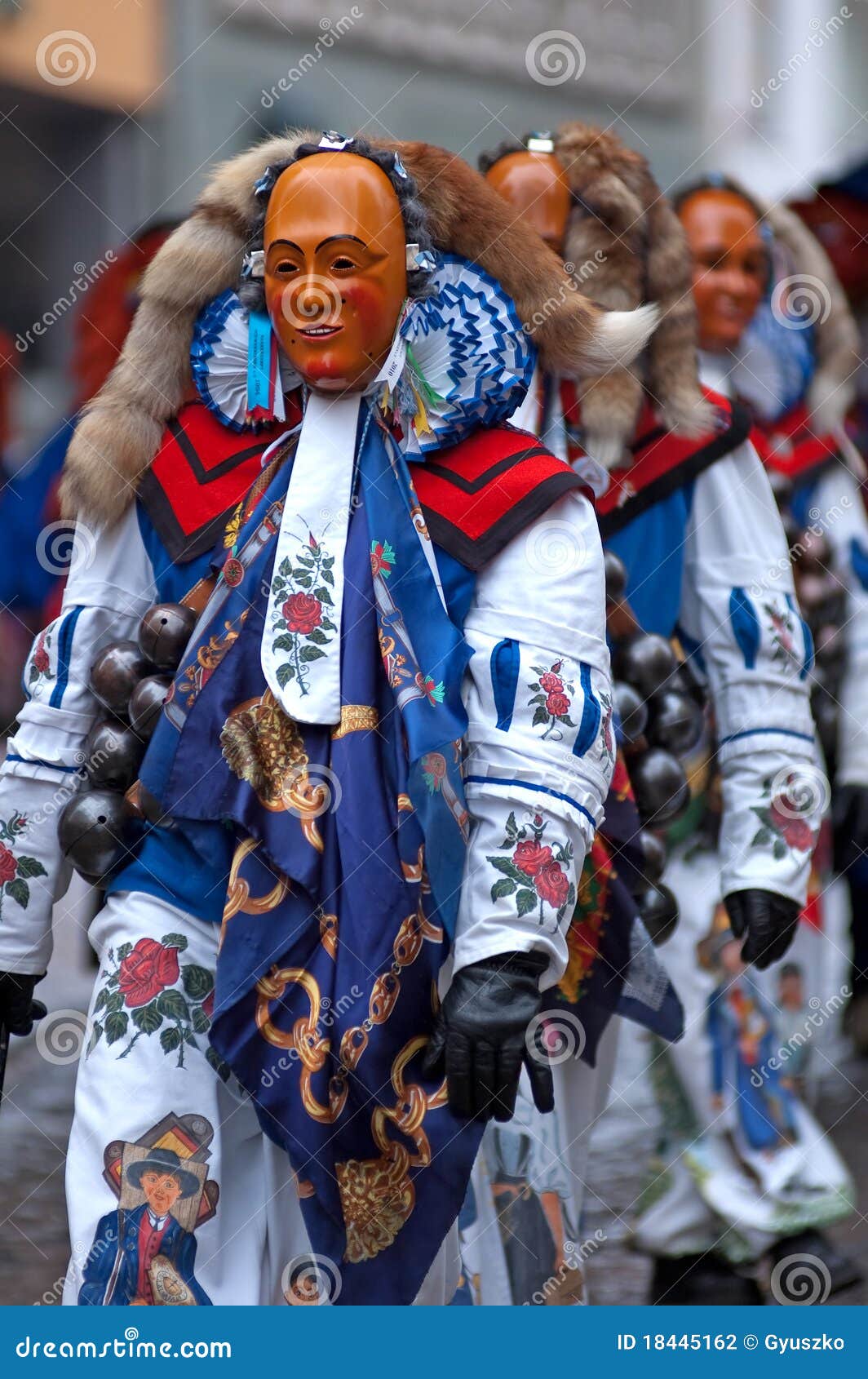 Mask Parade in Freiburg, Germany Editorial Photography - Image of ...