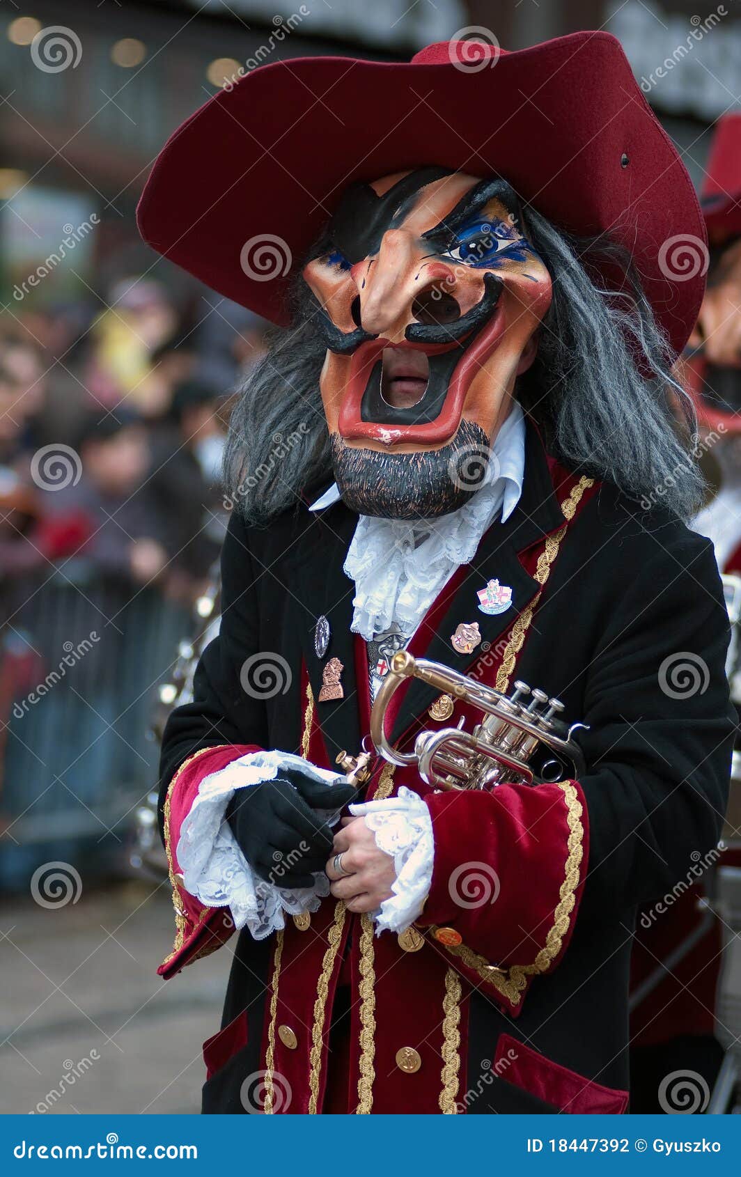 Mask Parade in Freiburg, Germany Editorial Photography - Image of ...