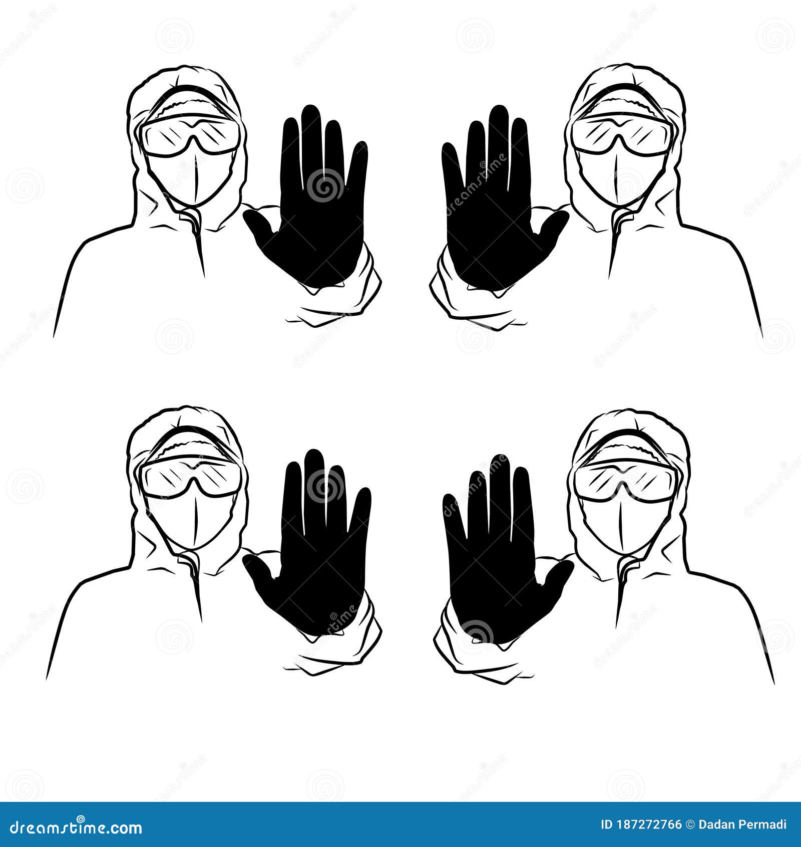 Mask Protection Efficiency, Face Mask Medical Stock Vector ...
