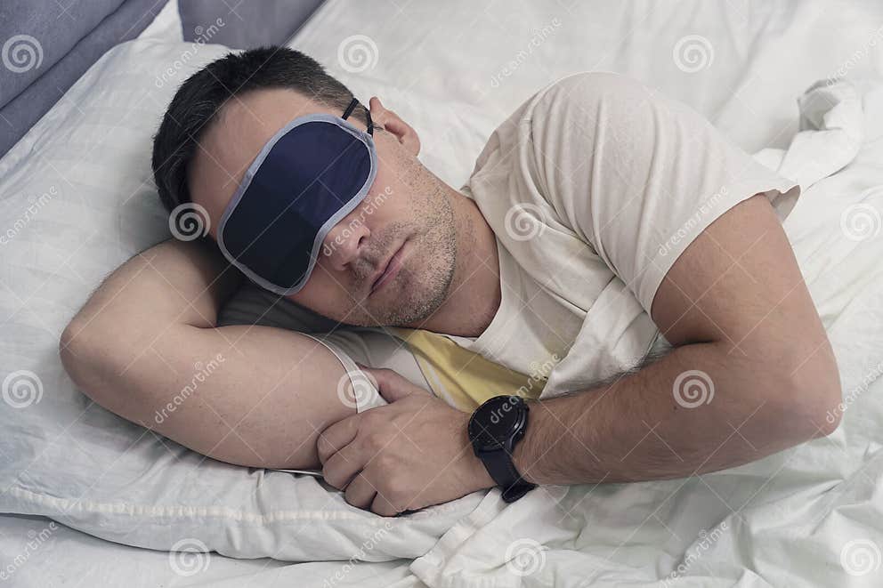 A Mask for Sleeping on the Eyes of a Sleeper during the Day Soaring ...